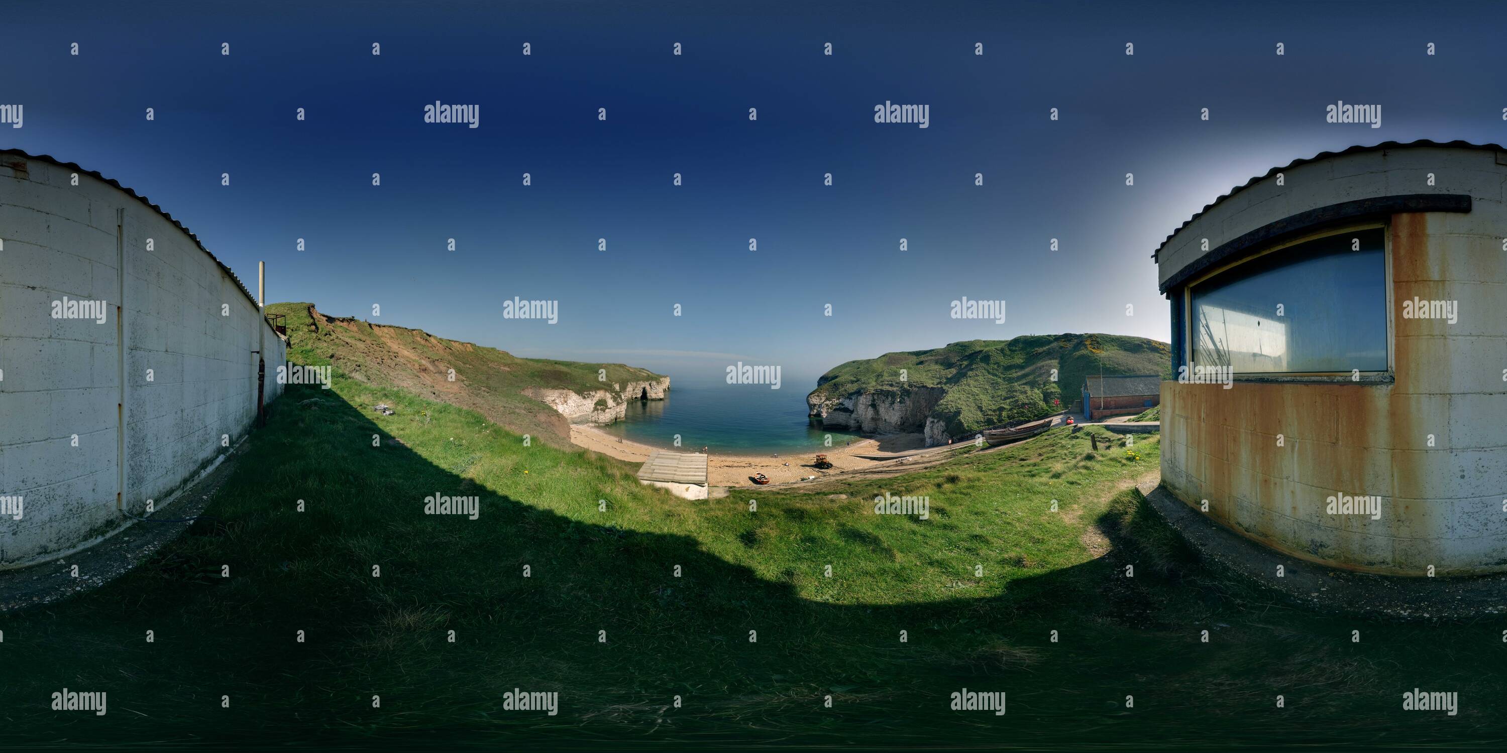 360° view of The Engine House, North Landing - Alamy
