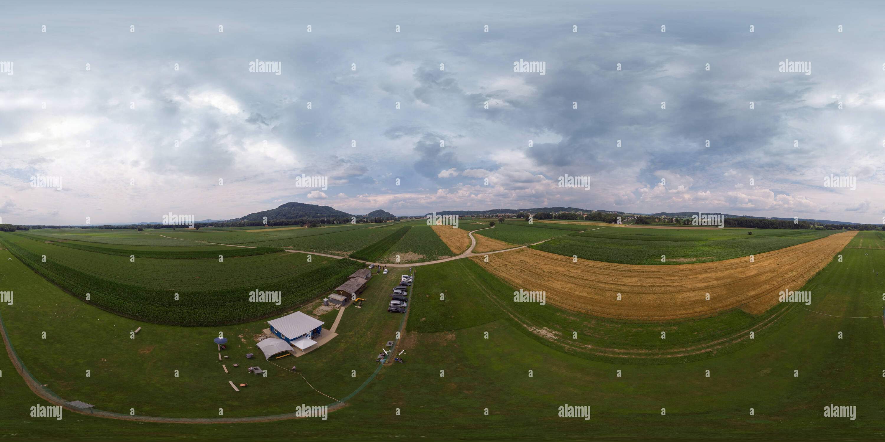 360° view of UMFC Stocking Flugplatz Steiermark - Alamy