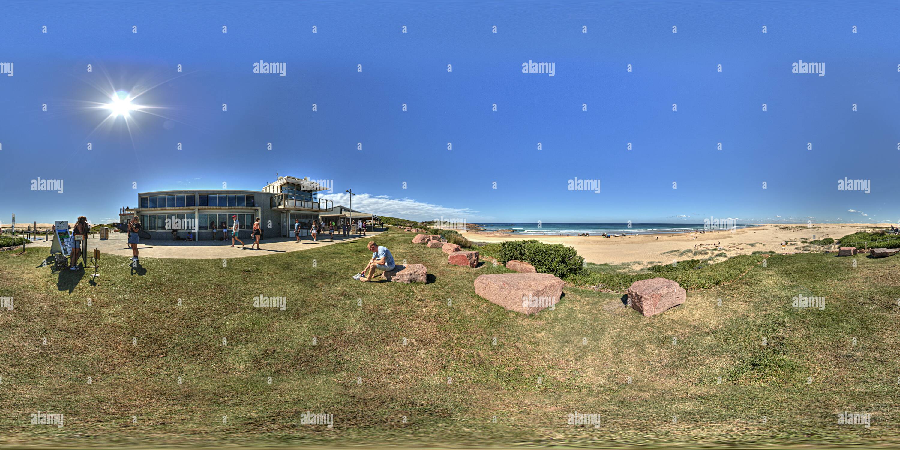 360° view of At Birubi Point - Gateway to the Sand Dunes of Stockton ...