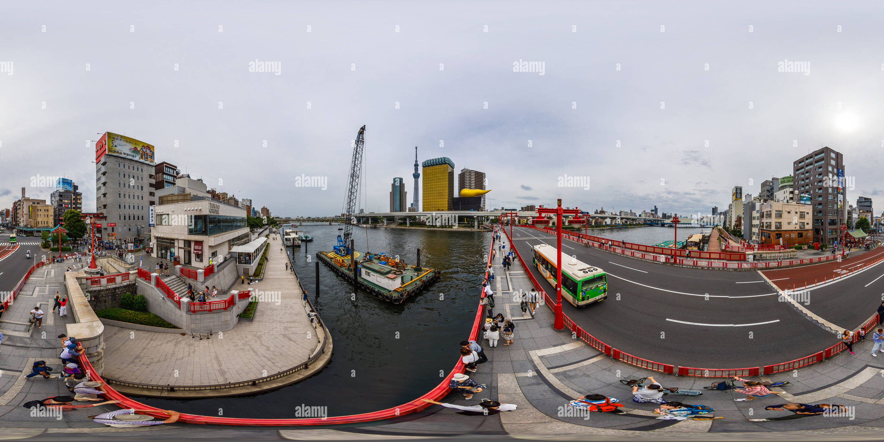 360° view of Station Asakusa Tokyo Japan - Alamy