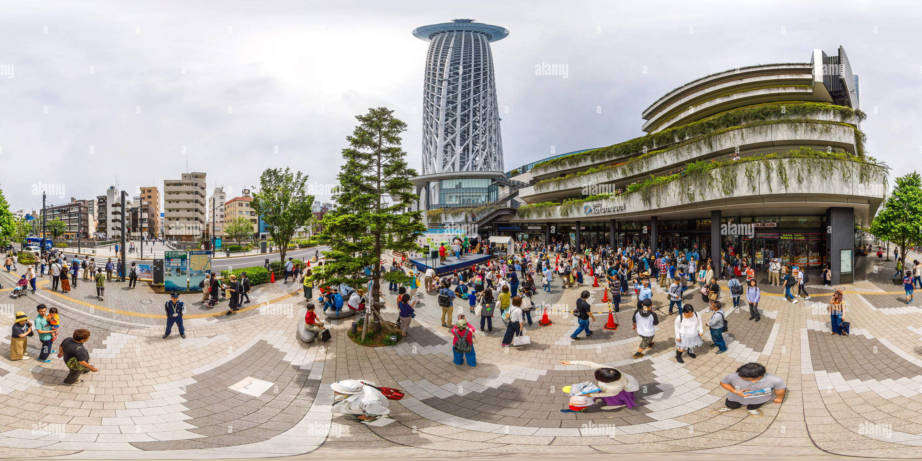 360° view of Tokyo Sky Tree - Alamy