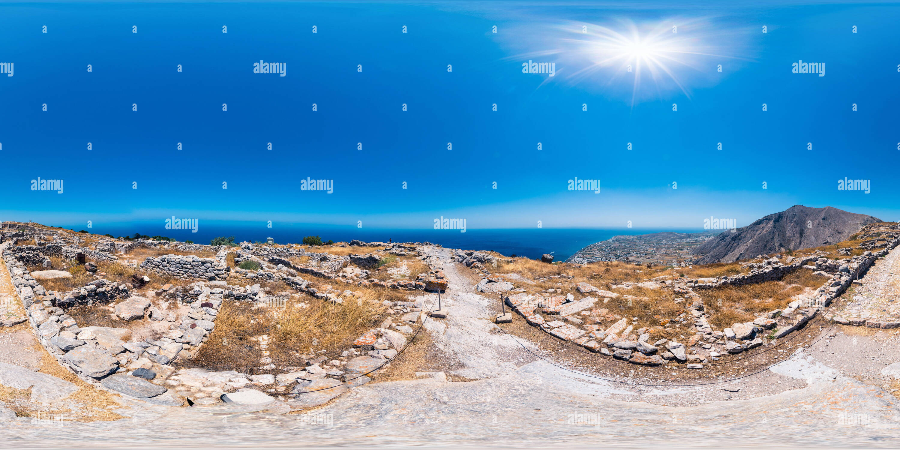 City of ancient thera hi-res stock photography and images - Alamy