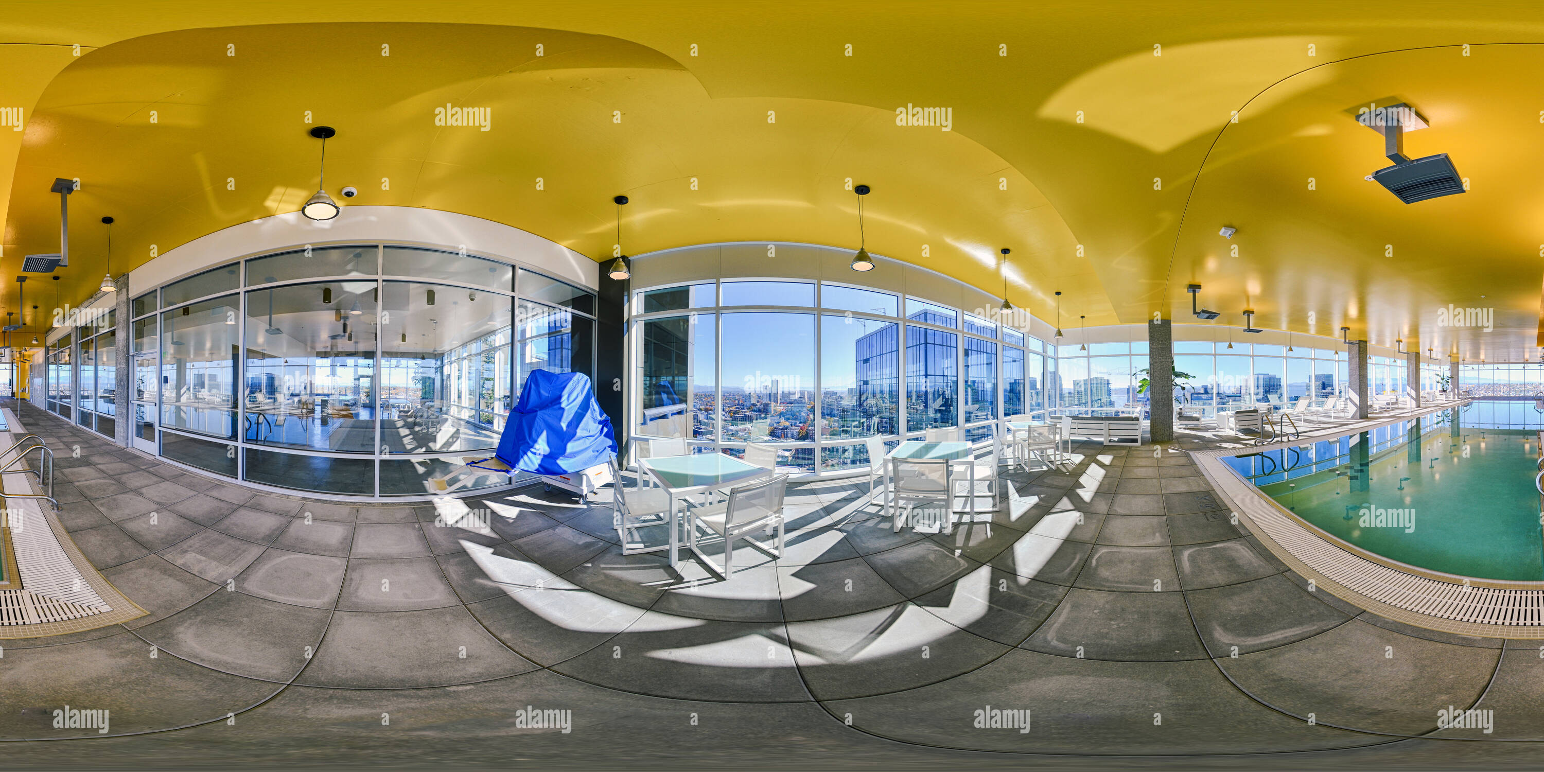 360° view of The Pool at Kinect Towers Seattle - Alamy