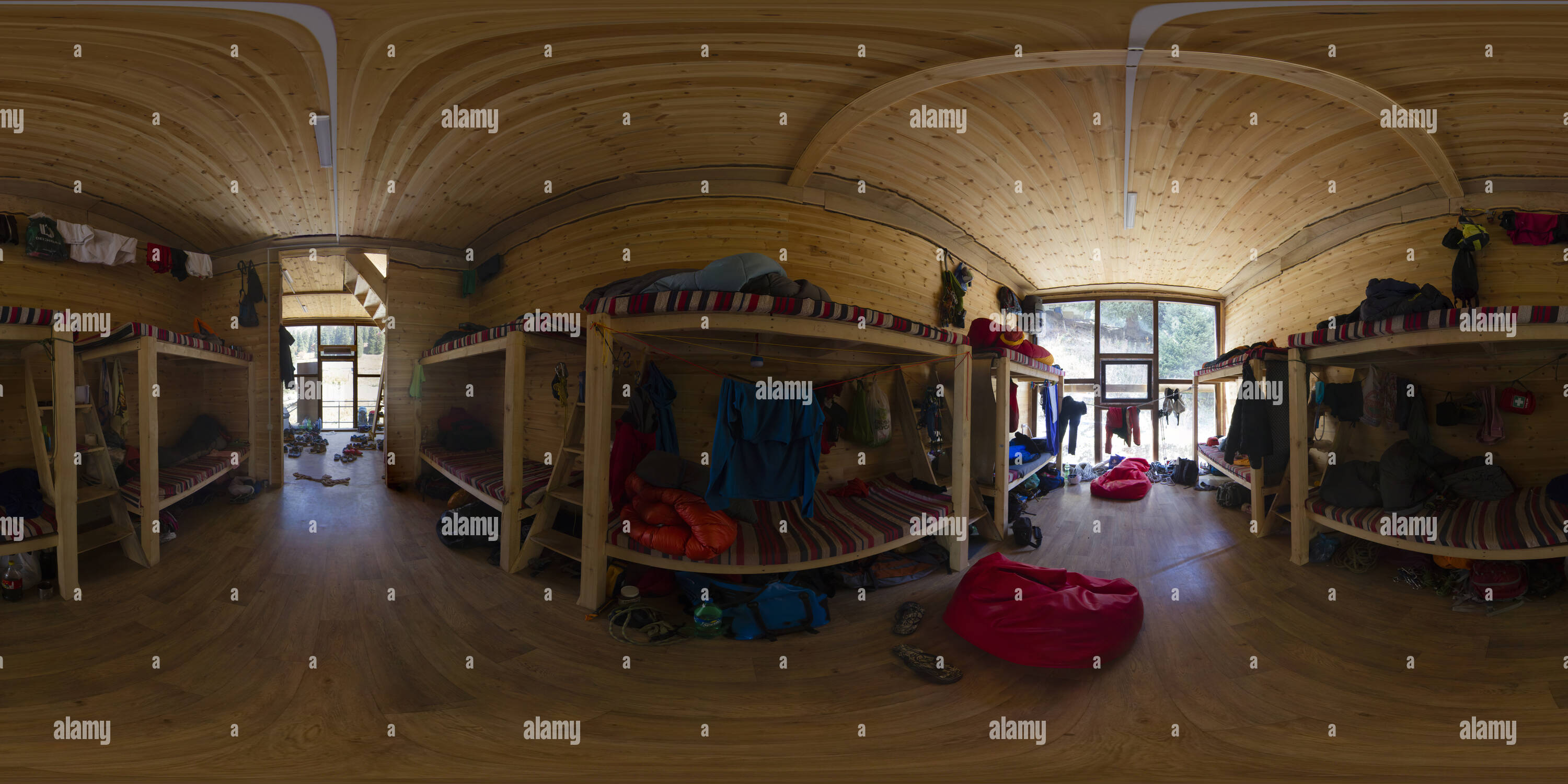 360° view of Tuyuk Su Camp - Alamy