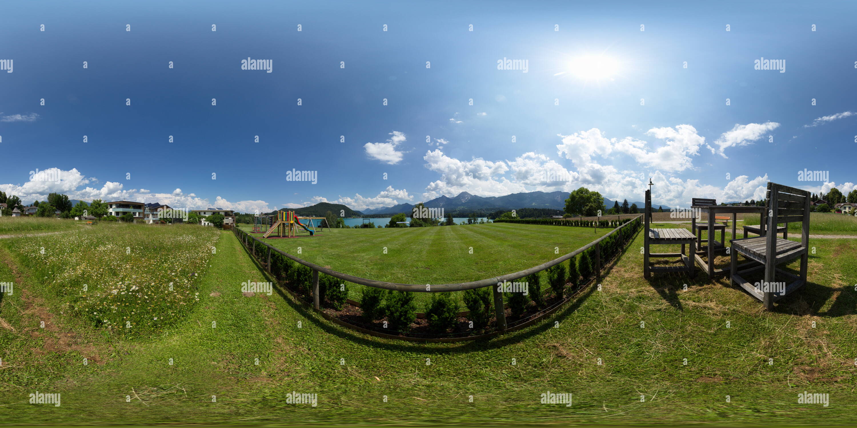 360° view of Drobollach am Faakersee - Alamy