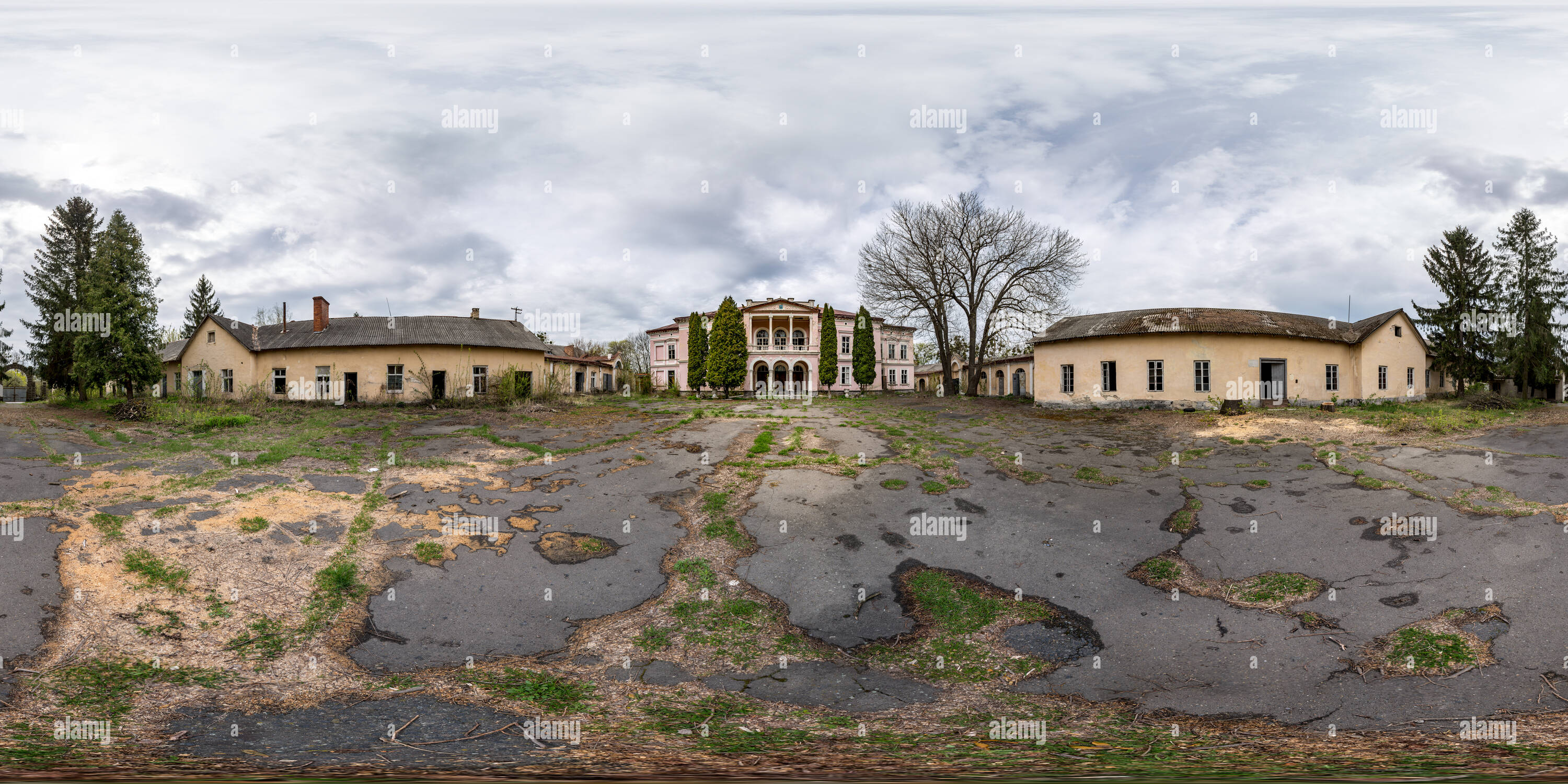 360° view of Heritage. Busk. Badeni Palace - Alamy