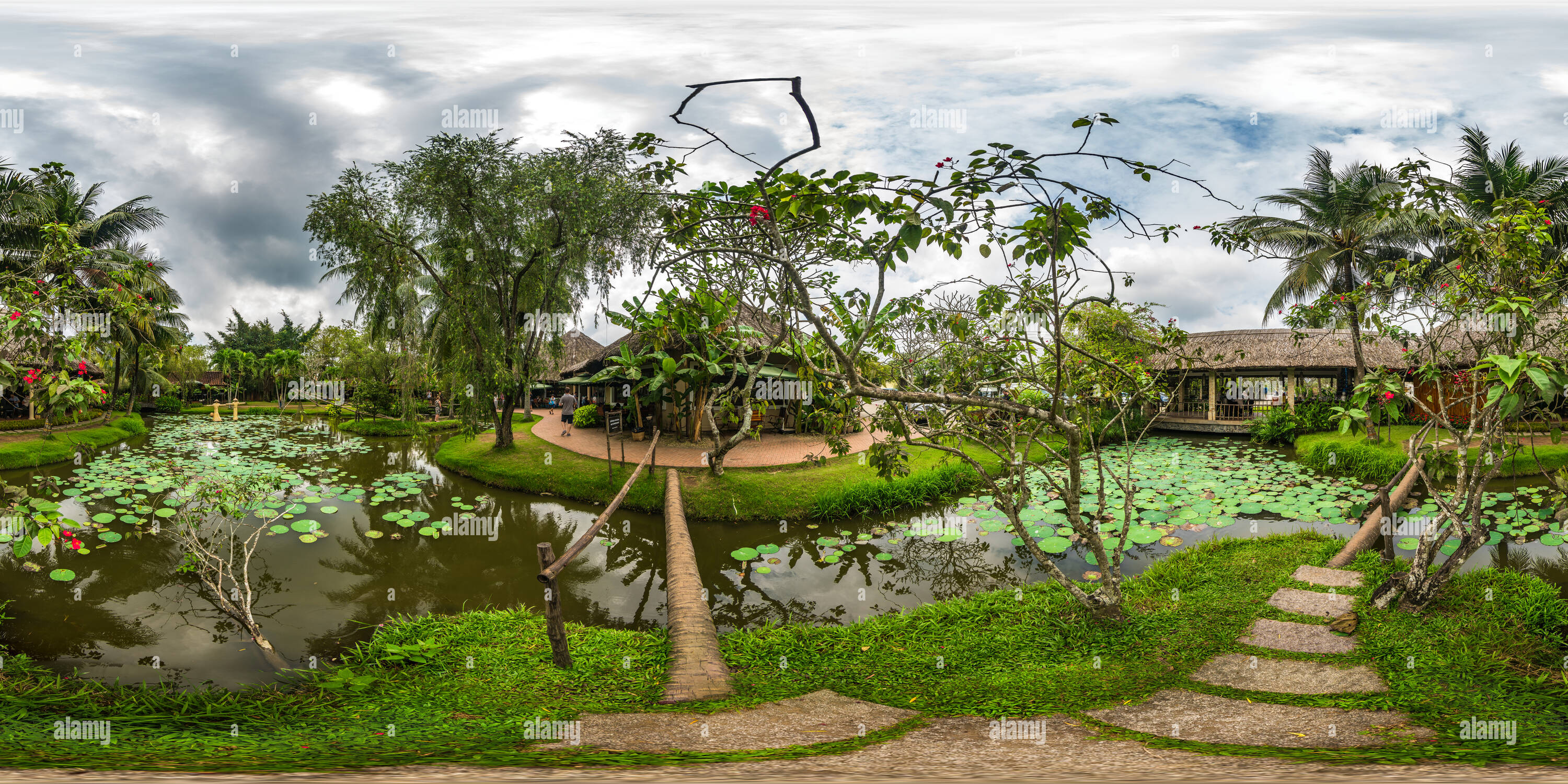 360° view of Mekong Rest Stop, Vietnam - Alamy