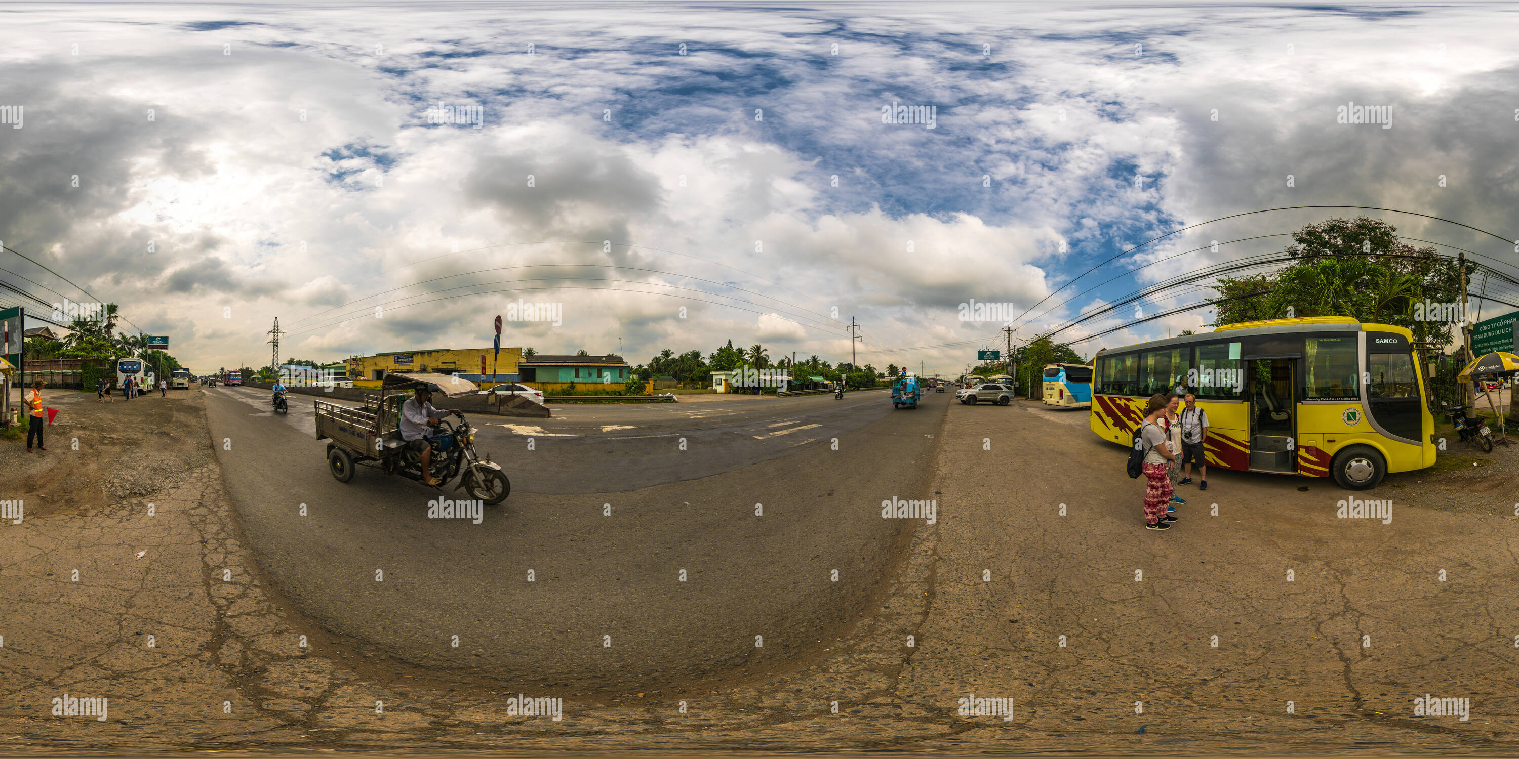 360° view of Mekong Rest Stop, Long An, Vietnam - Alamy