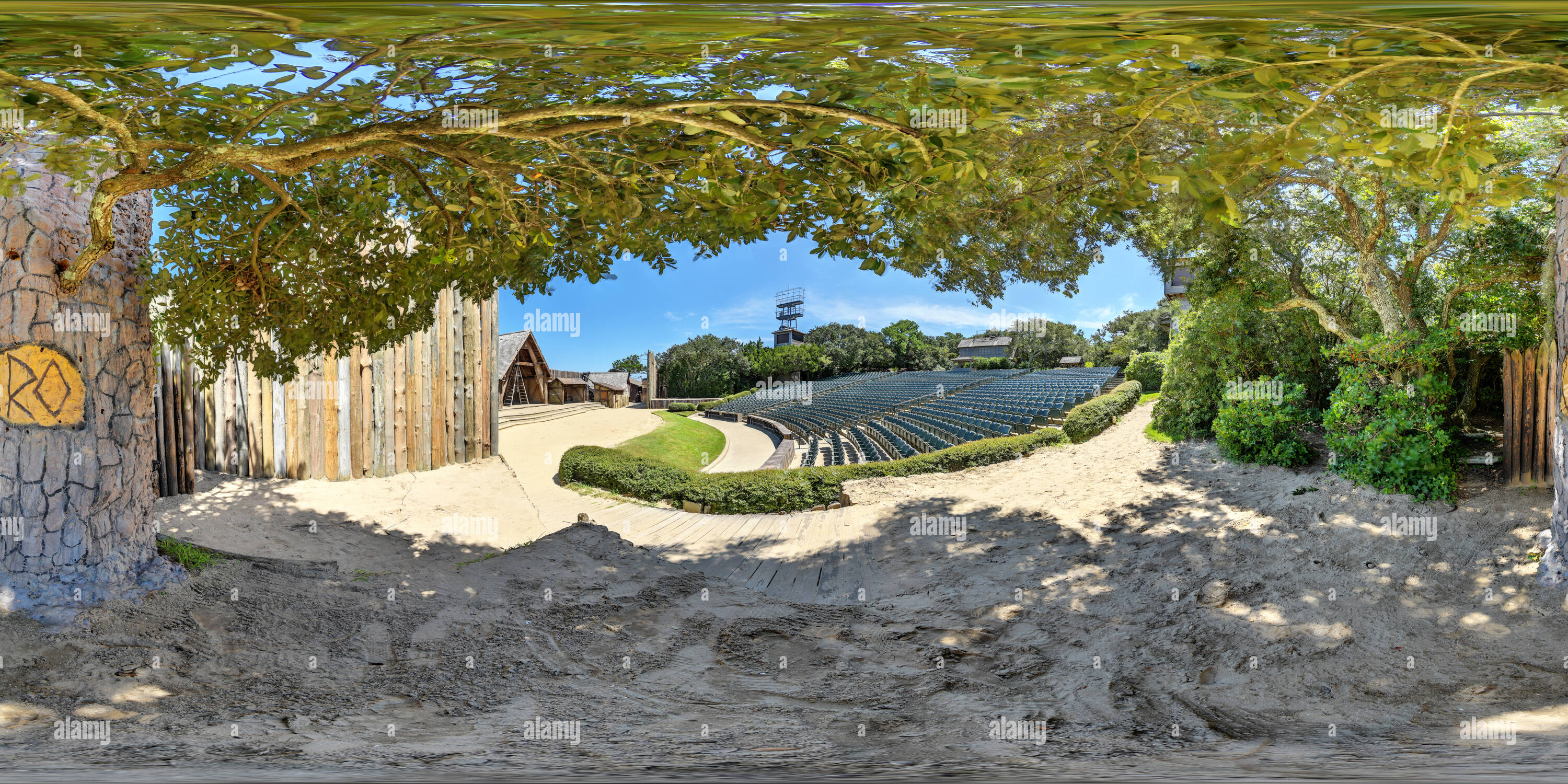 Fort raleigh national historic site manteo north carolina hi-res stock ...