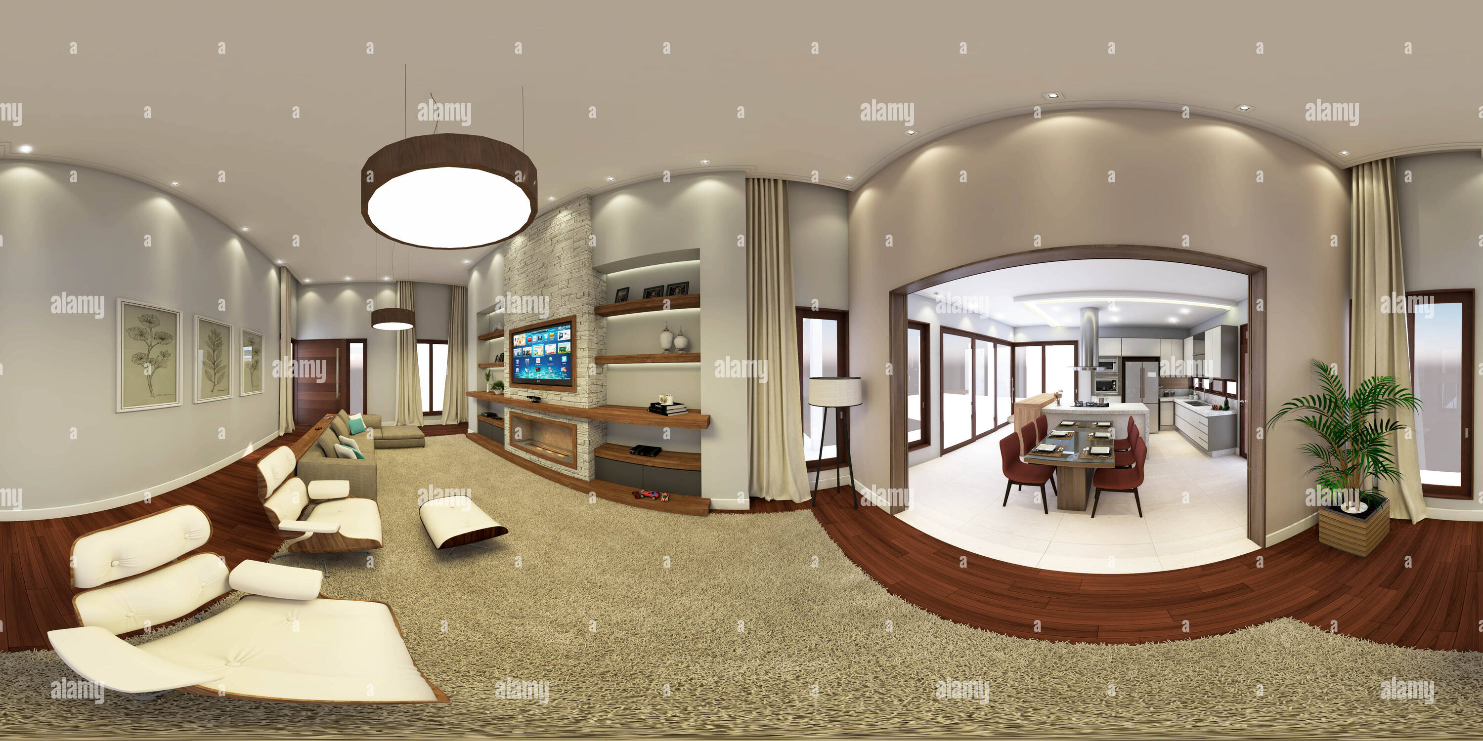 360° view of Sala B+M 1 - Alamy