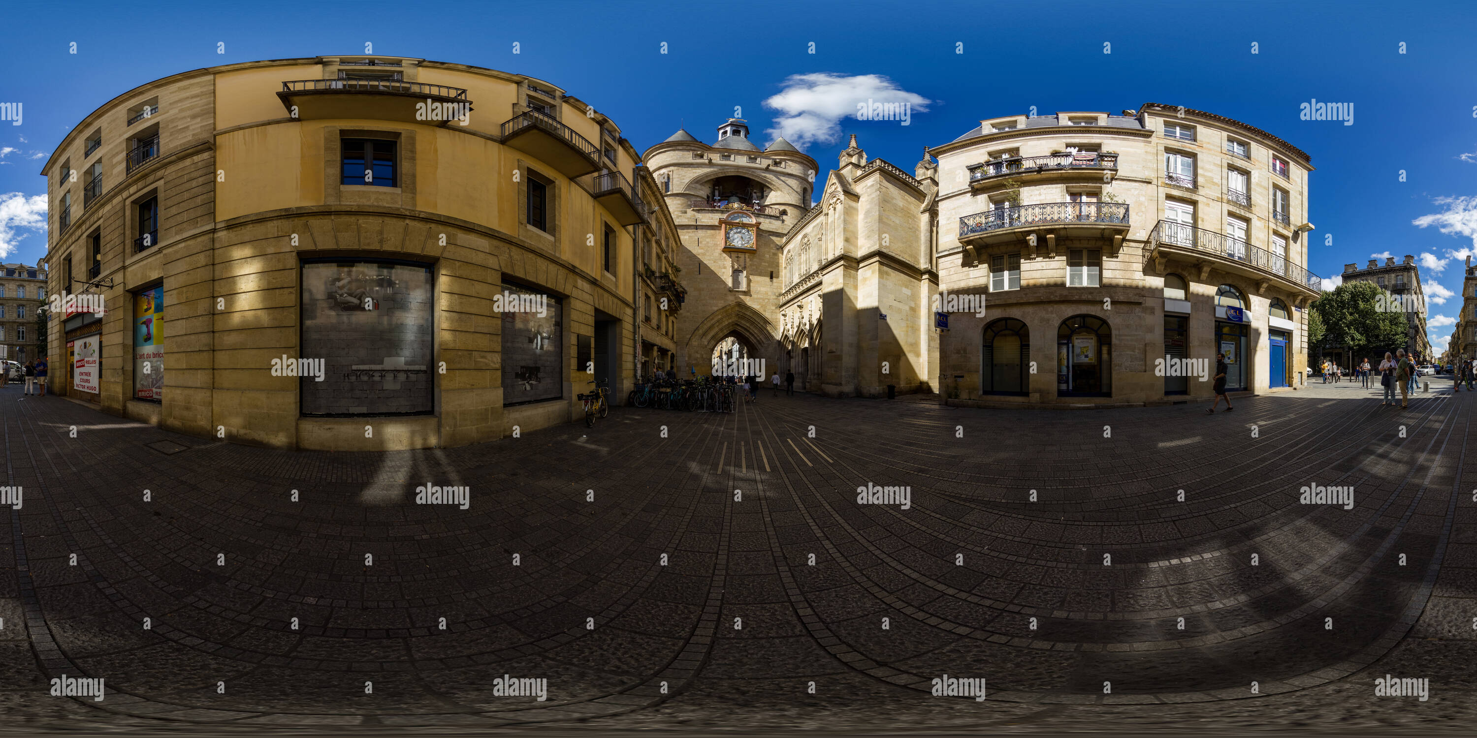 360° view of One of the oldest belfries in France - Alamy