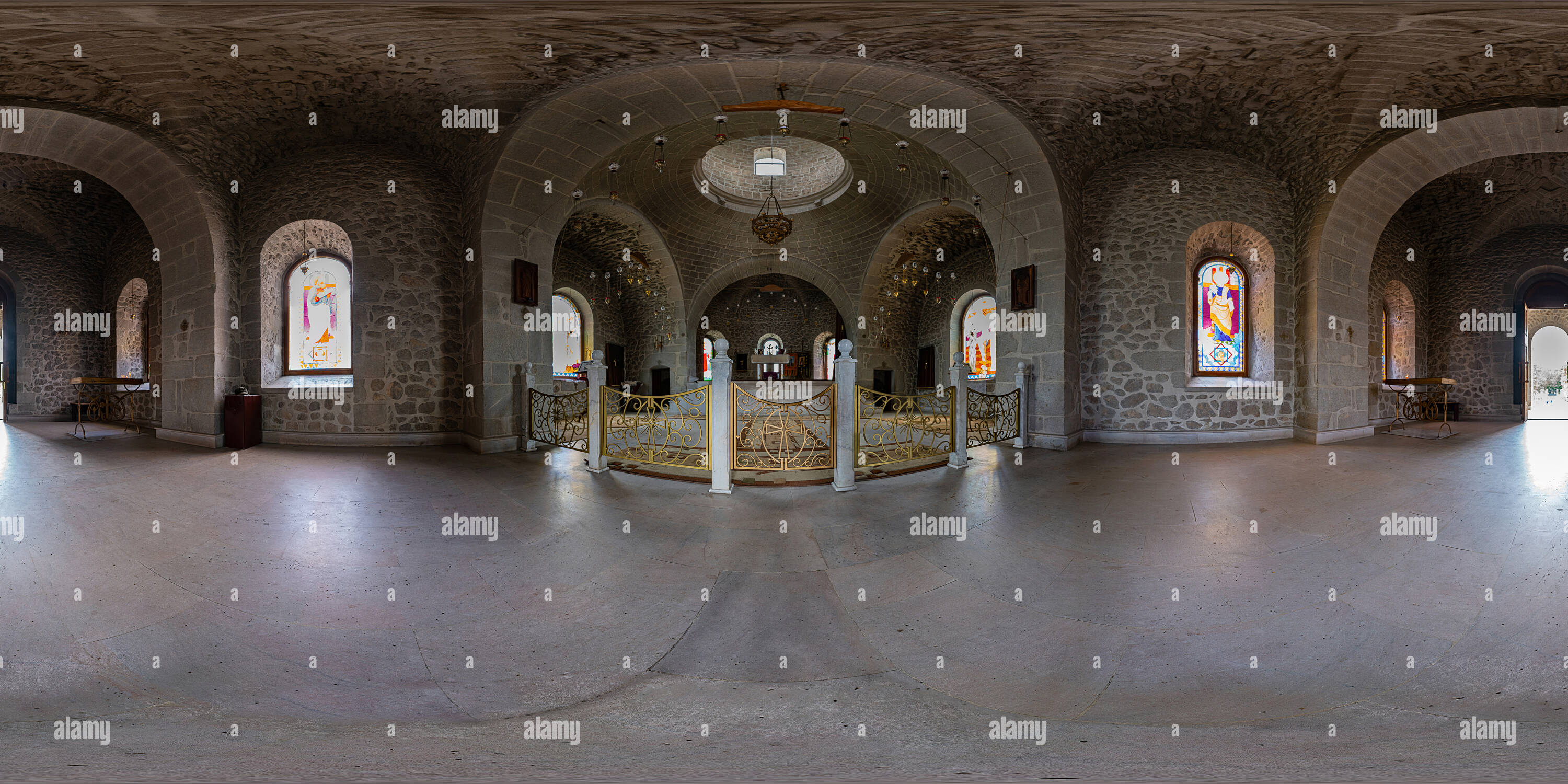 360° view of Kanach Zham Church - Alamy