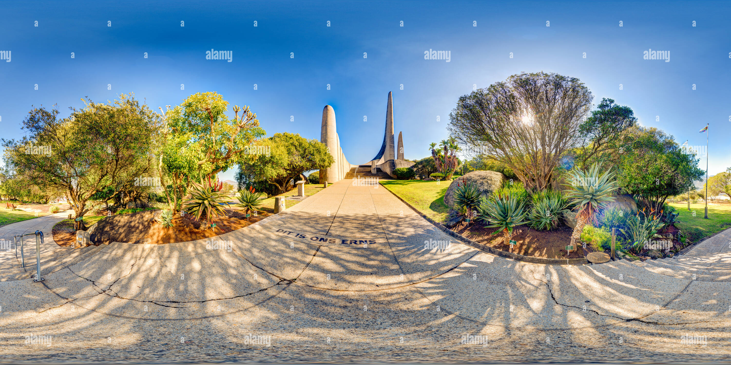 360° view of Afrikaans Language Monument - Paarl, South Africa - Alamy