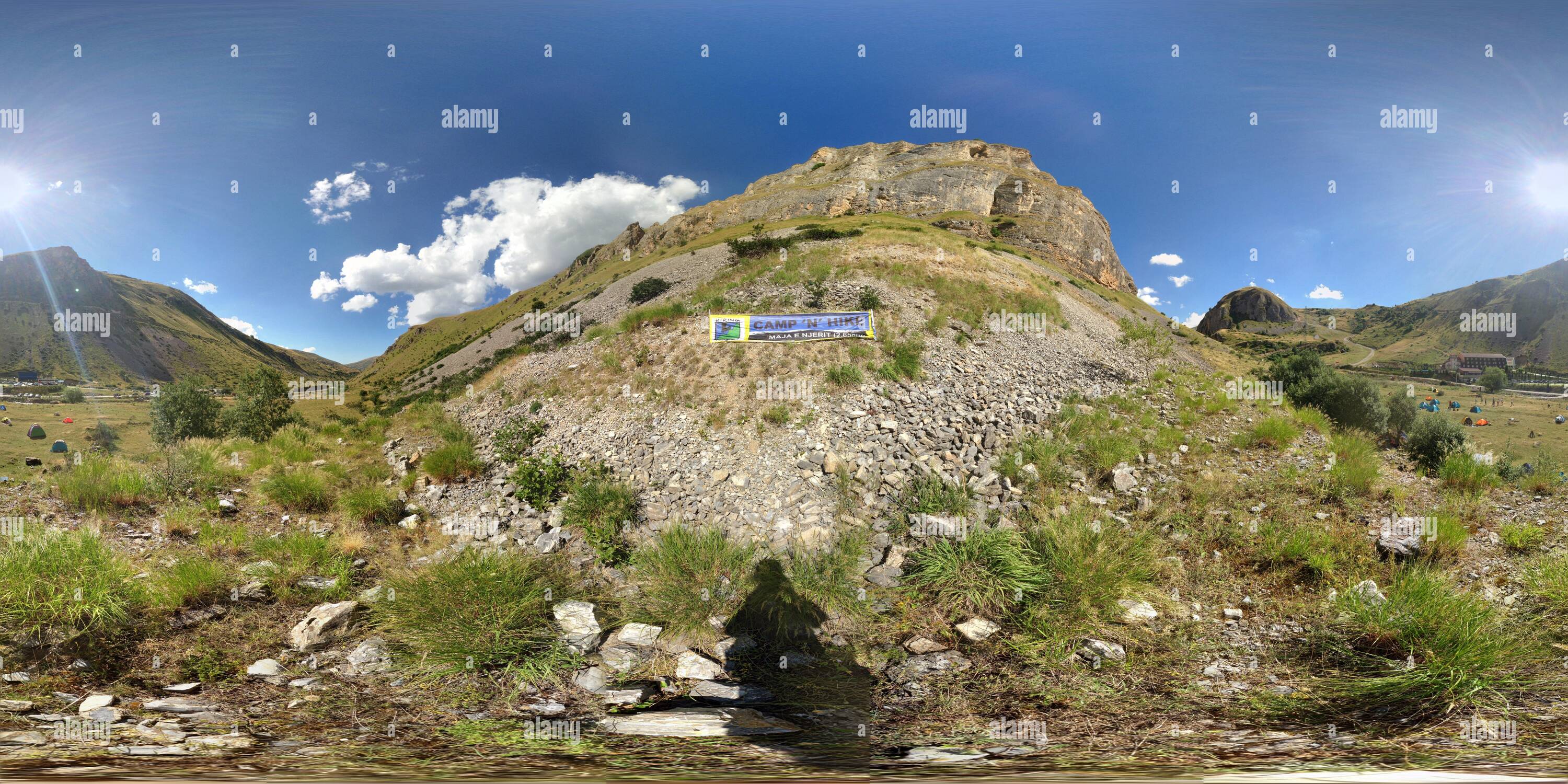360° view of Brod Mountains, Dragash - Alamy