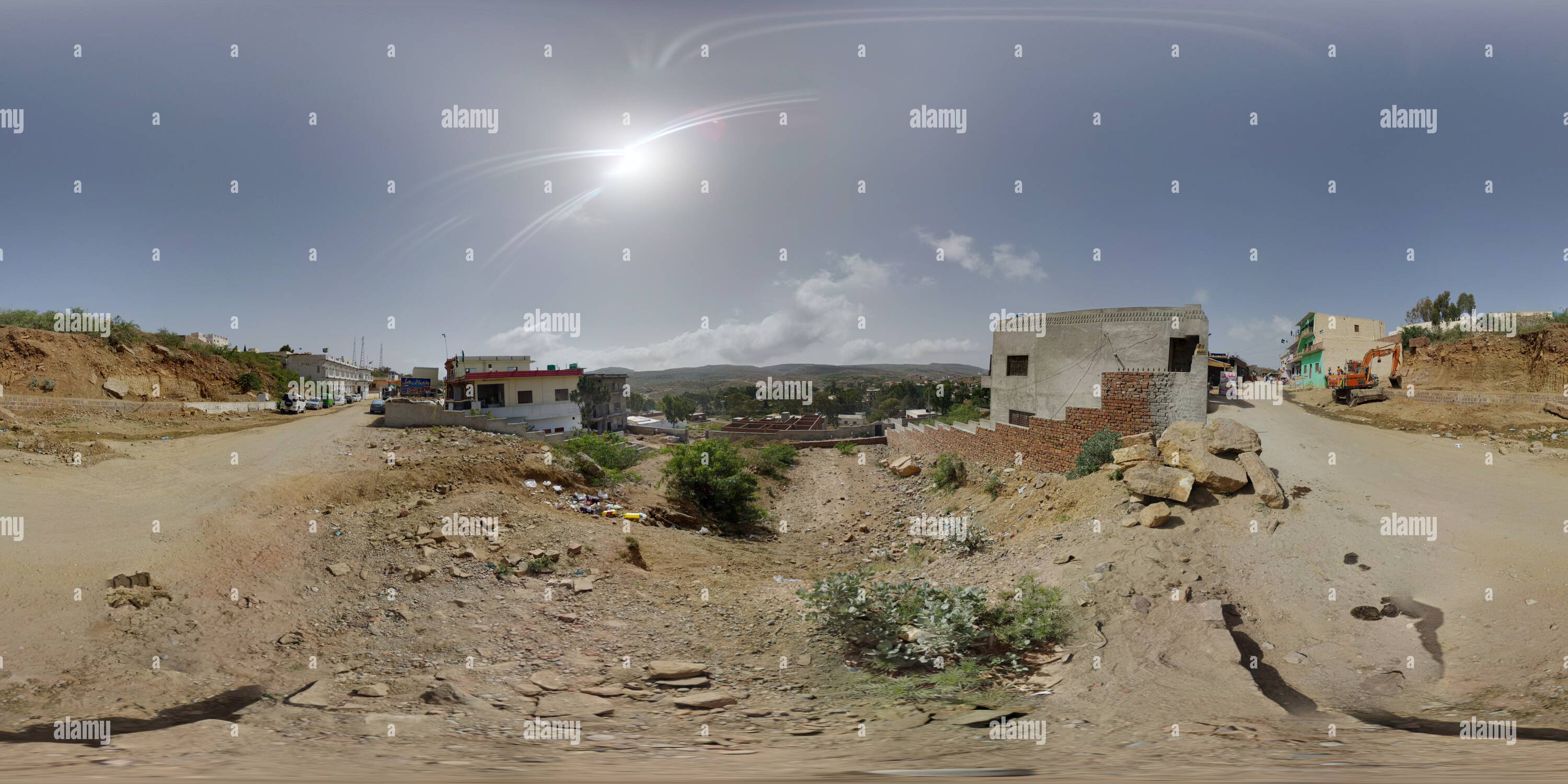 360° view of Mountain view from Khurram Ali Sial road - Alamy