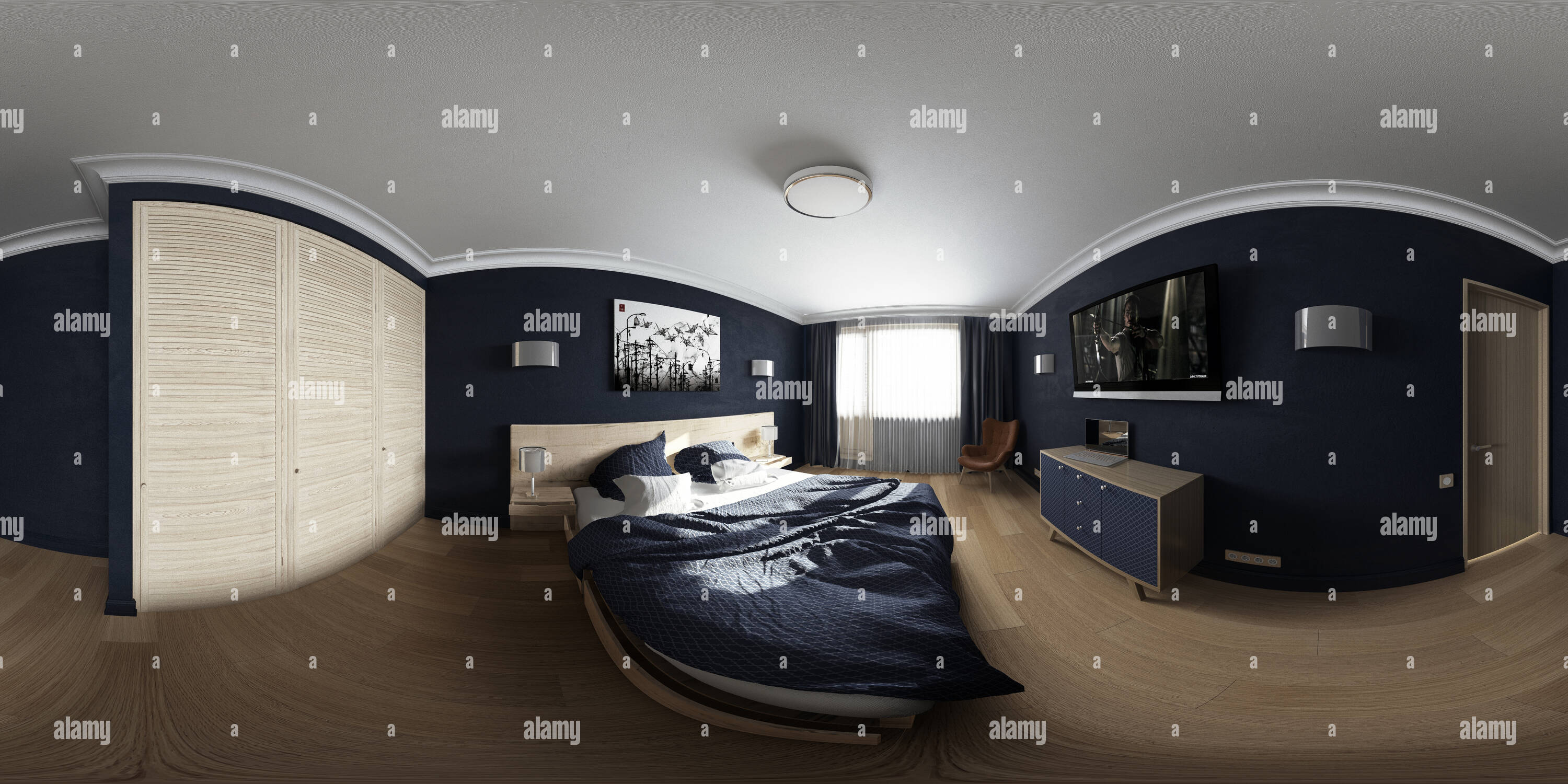 360° view of Blue Room 360 - Alamy