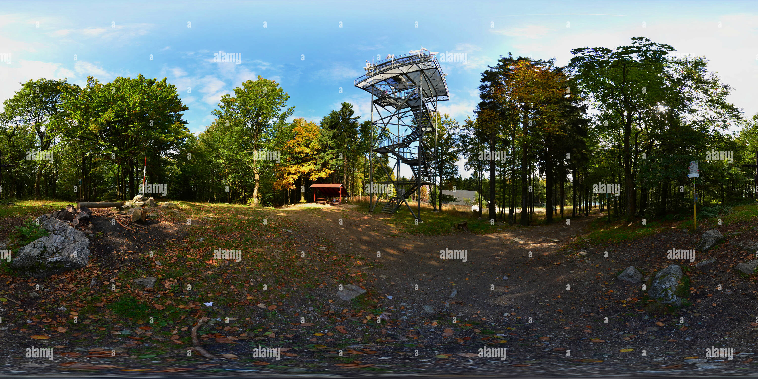 360° view of Inovec - pod rozhlednou - Alamy