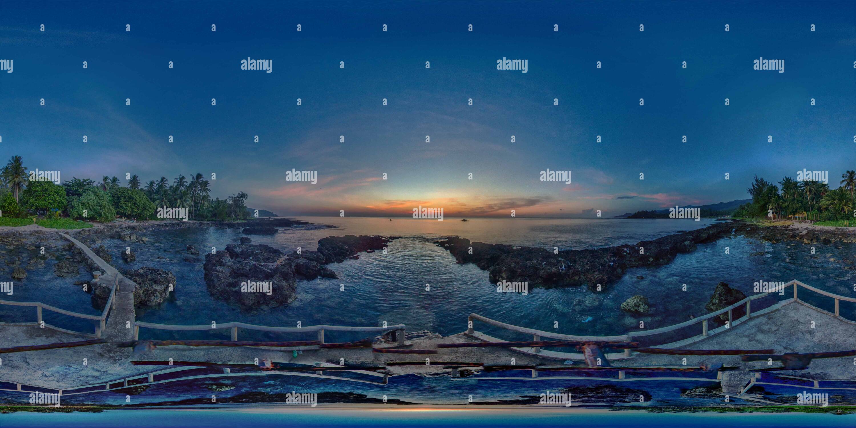 360° view of Real Quezon Sunrise - Alamy