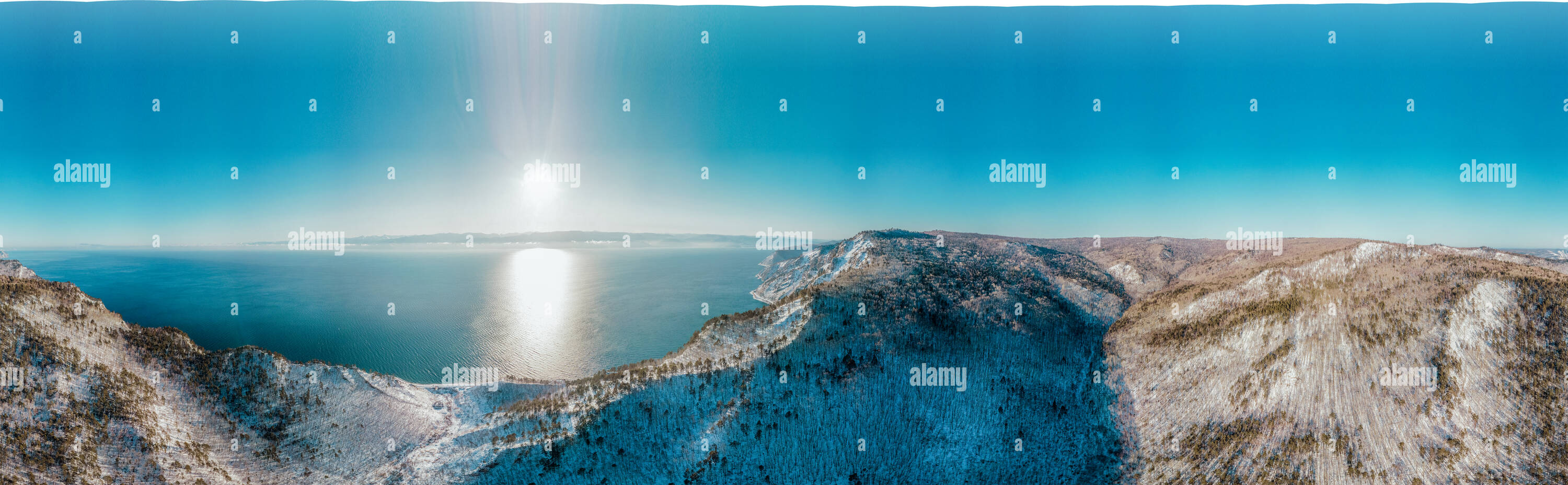 360° view of KBJD Otkol zima 1 - Alamy