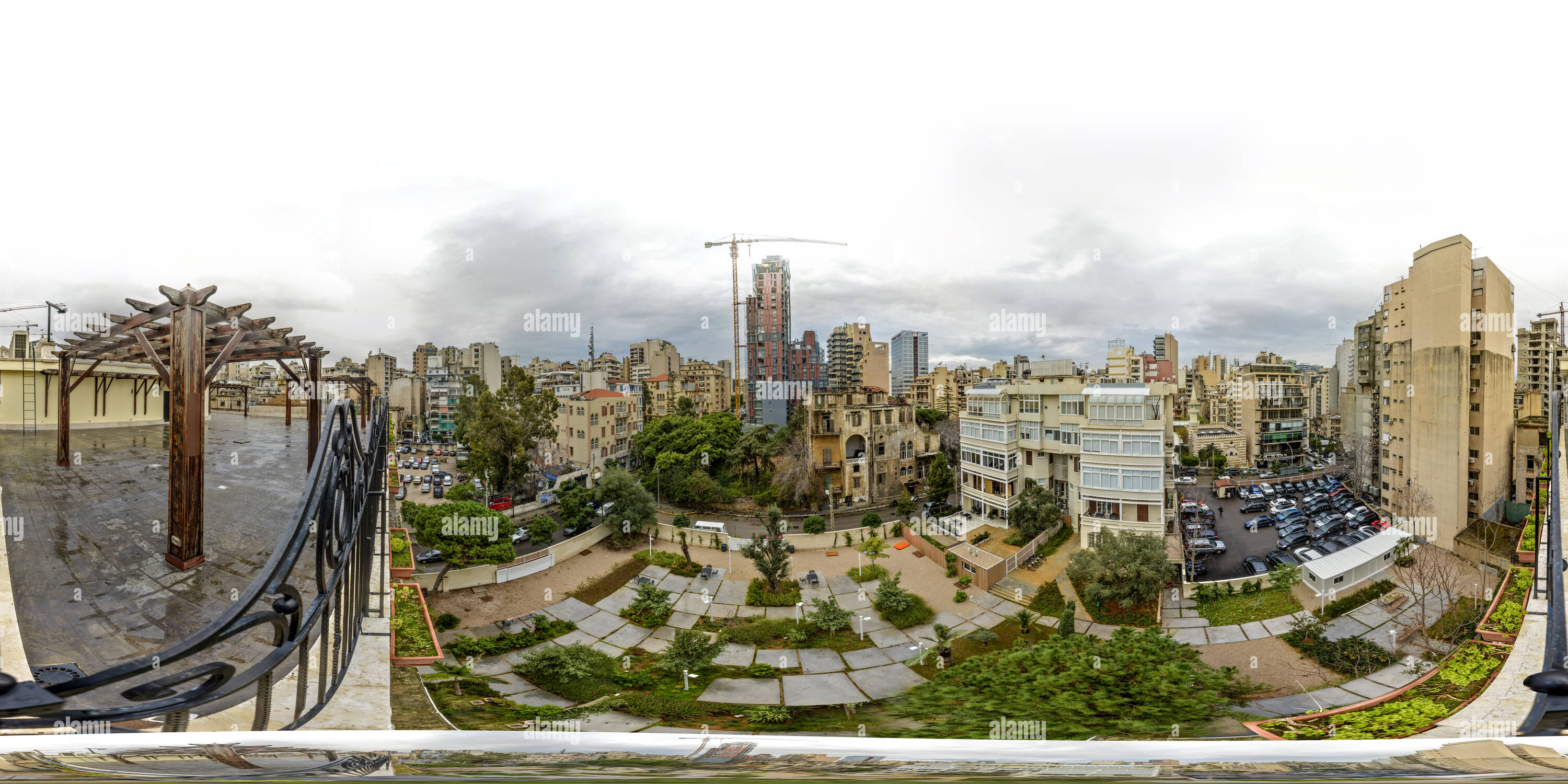 360° view of Rooftop Bld. A - Alamy