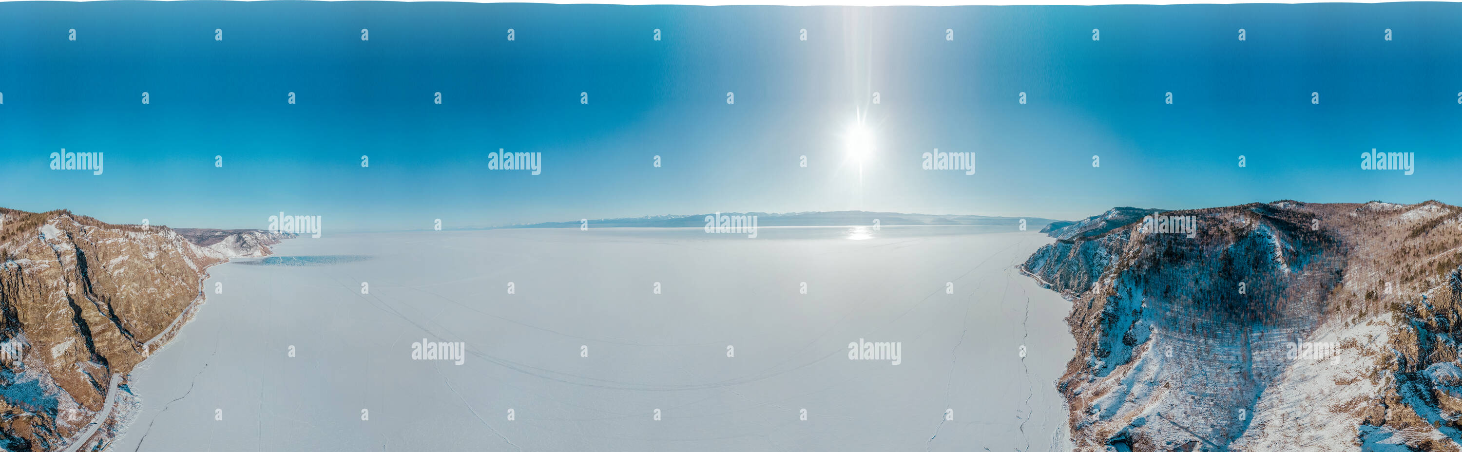 360° view of KBJD 2Tonnel zima 2 - Alamy