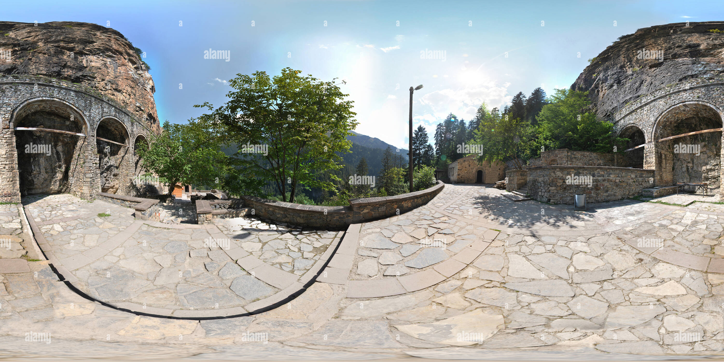 360° view of Sumela Monastery Trabzon - Alamy