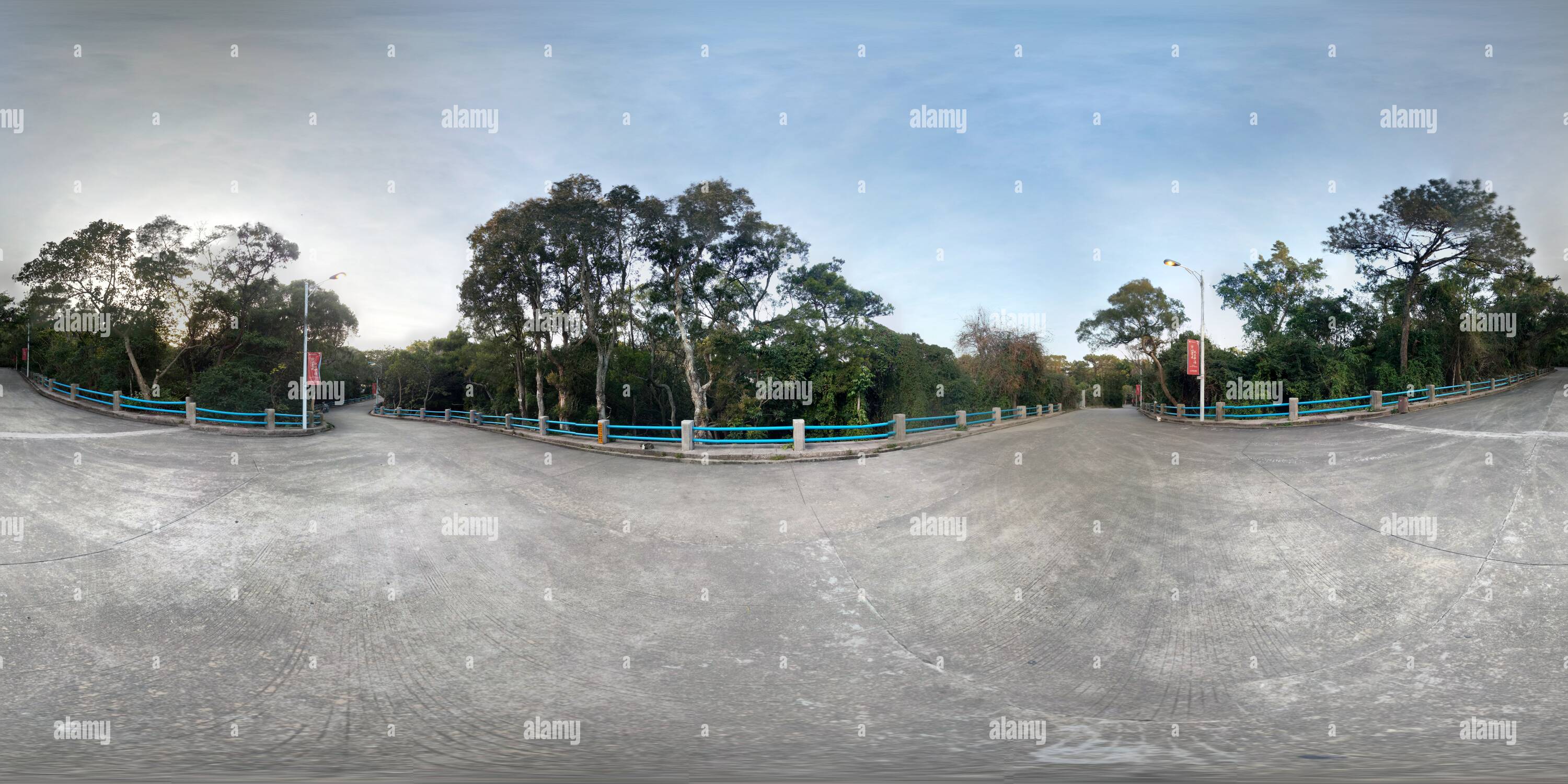 360° view of A Street near Queshi Scenery Area - Alamy