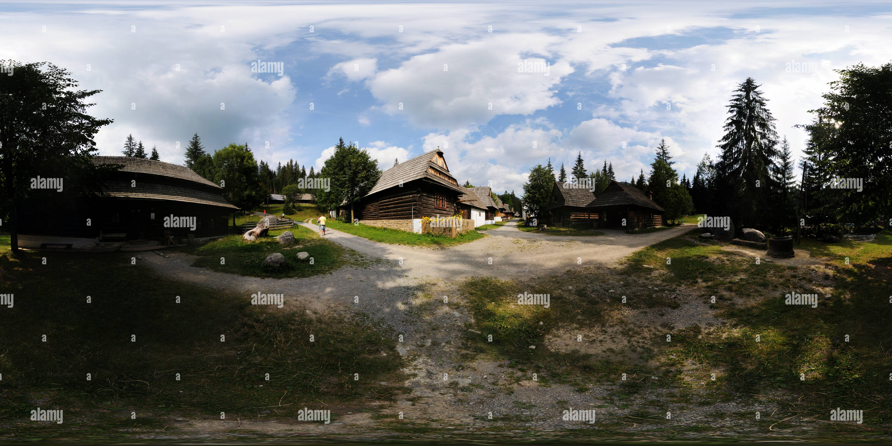 360° view of Museum Zuberec - Brestova - Alamy