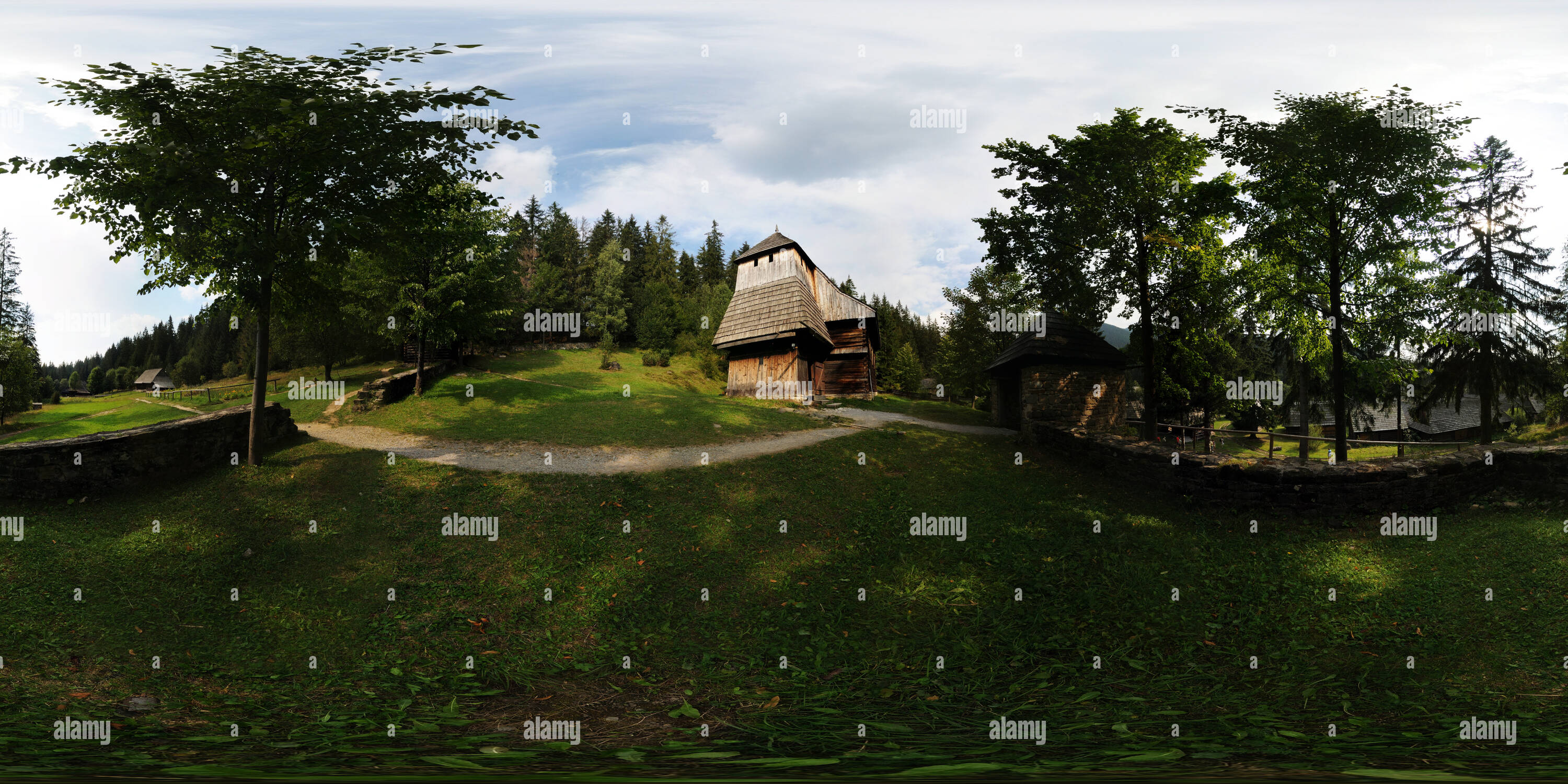 360° view of Museum Zuberec - Brestova - Alamy