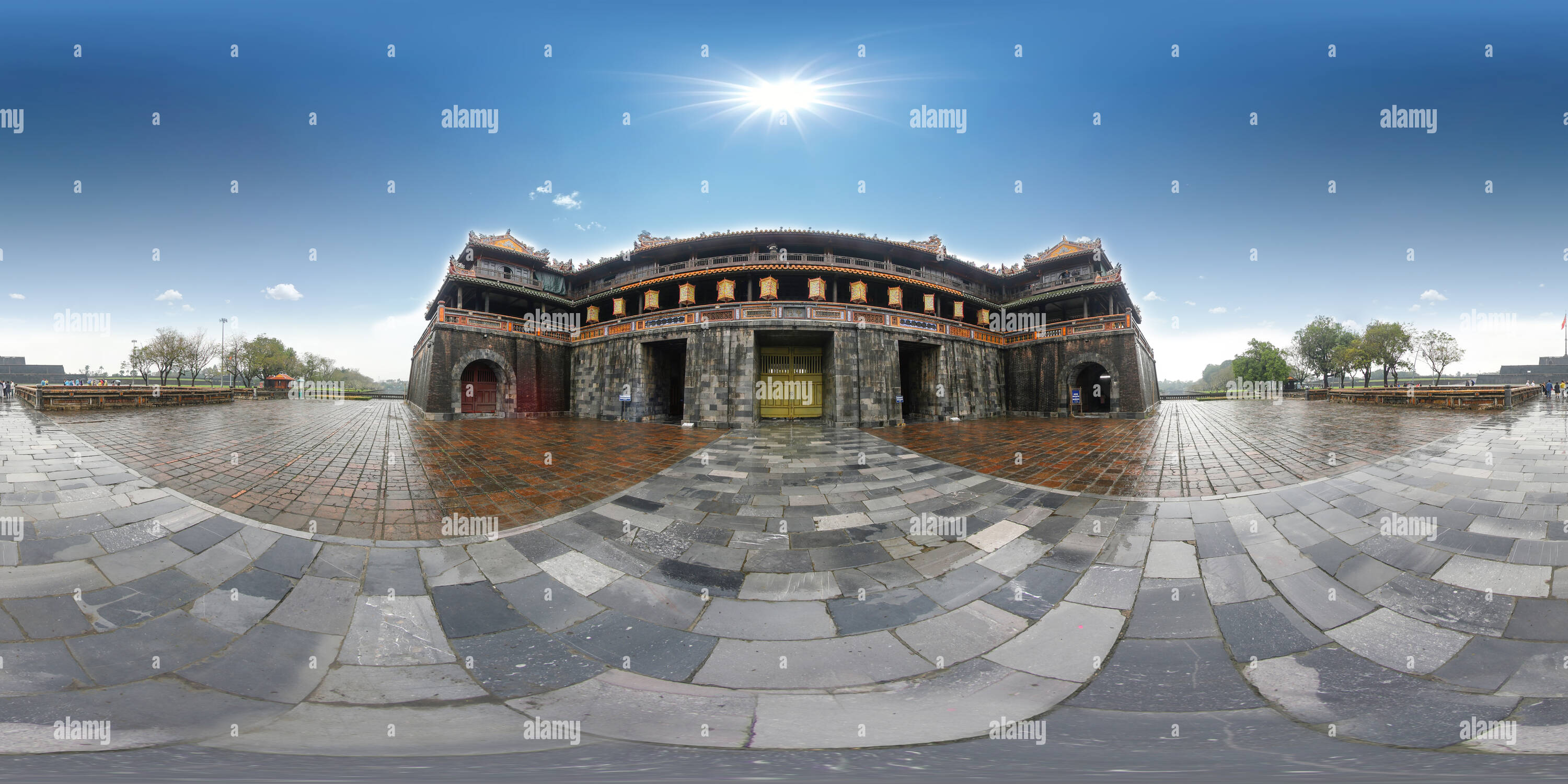 360° view of Imperial City - Hue - Alamy
