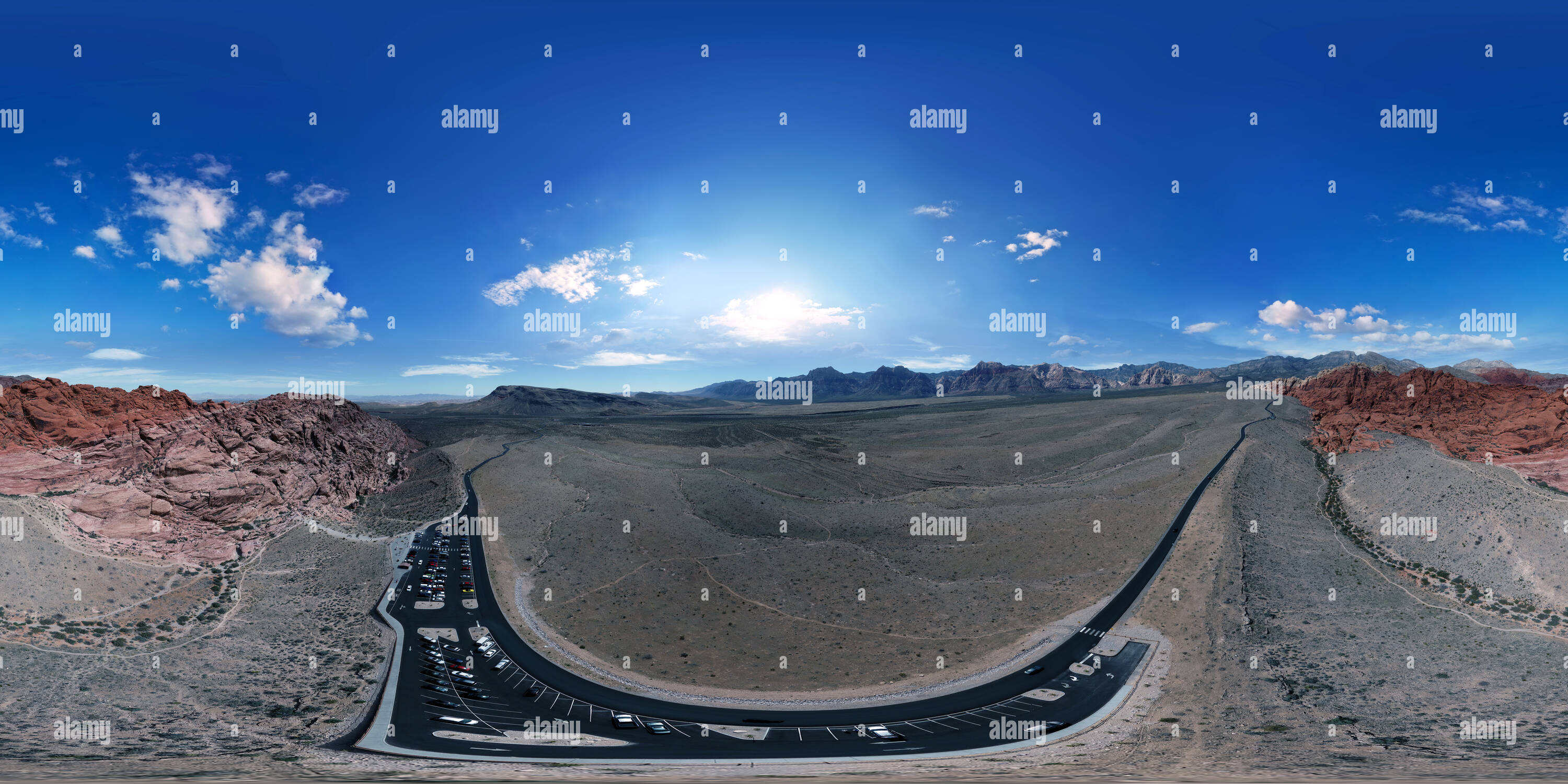 360° view of Red Rock Canyon Scenic Drive - Alamy