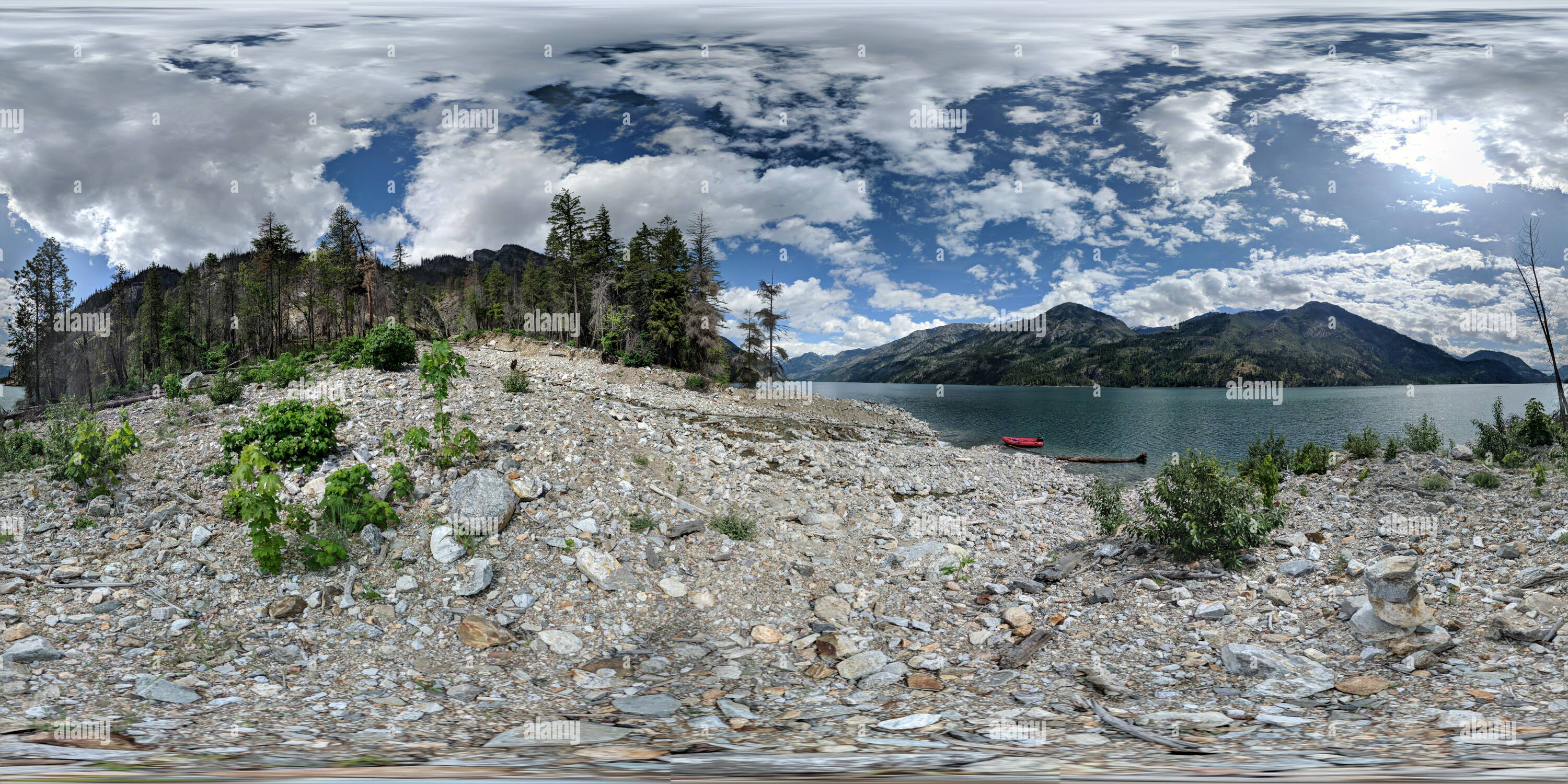 360° view of Manly Wham Campground - Campground, Stehekin, WA - Alamy