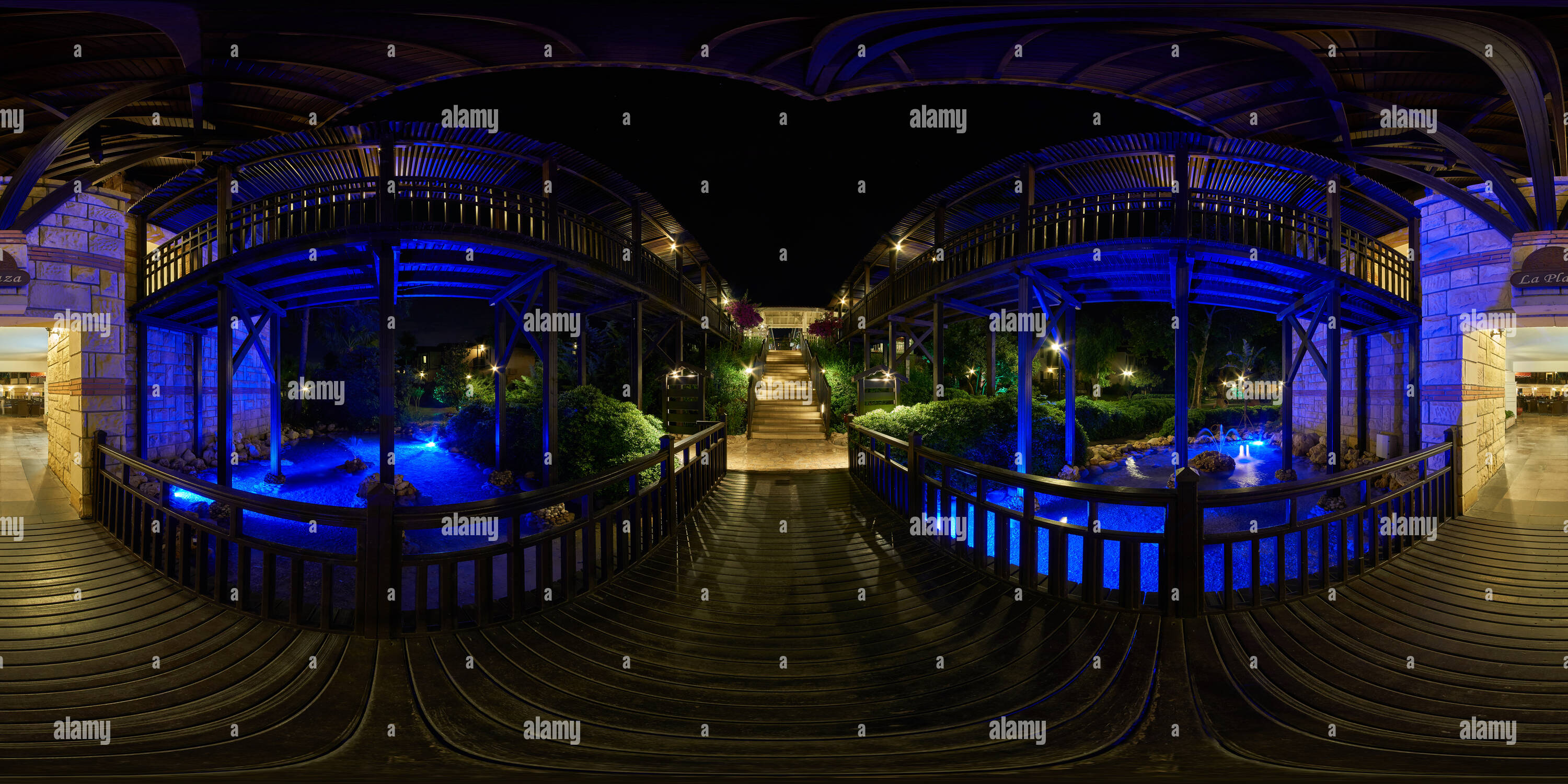 360° view of Bridge at Paloma Grida Resort & Spa (Turkey - Alamy