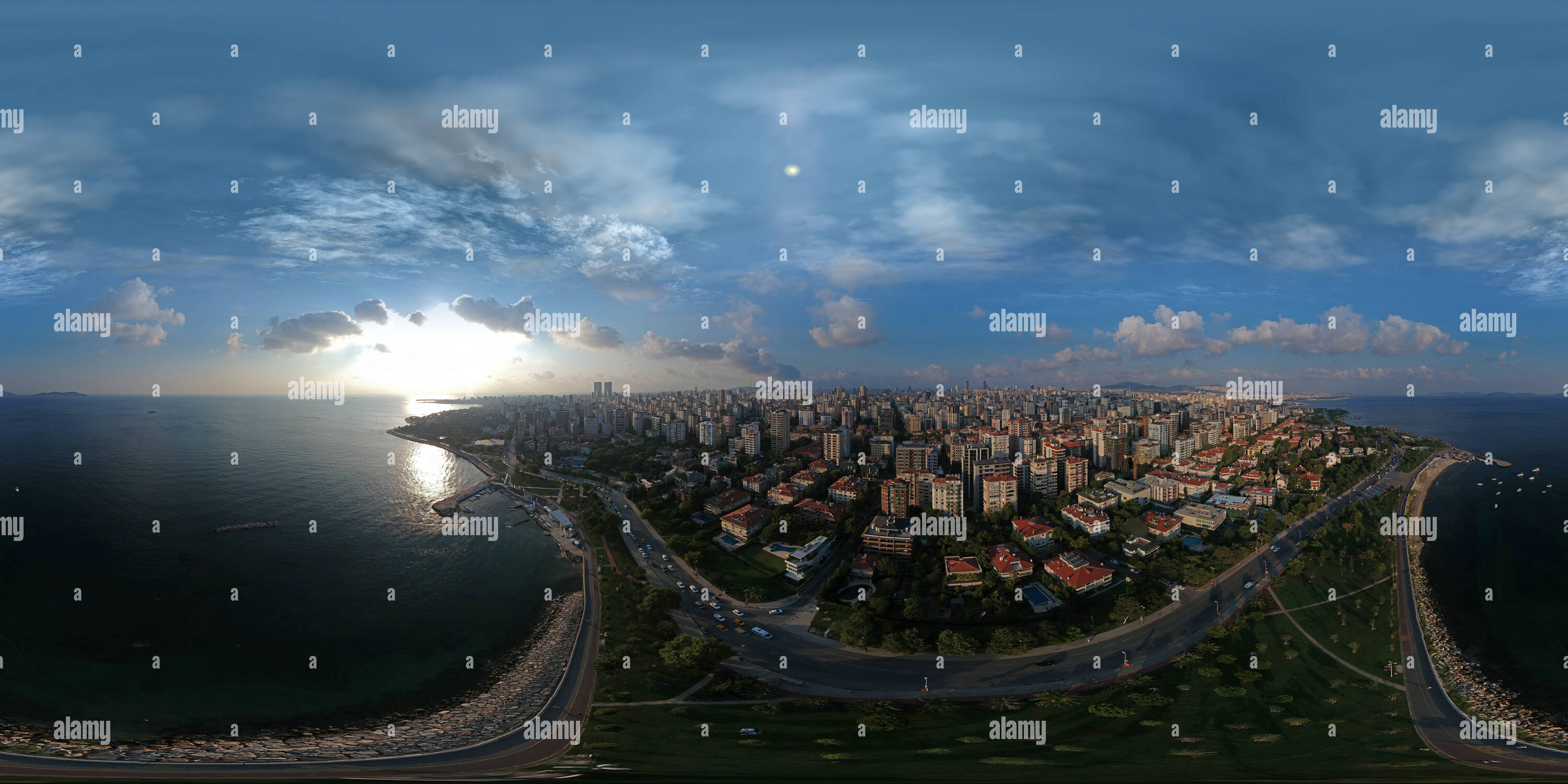 360° view of Caddebostan - Istanbul - Alamy
