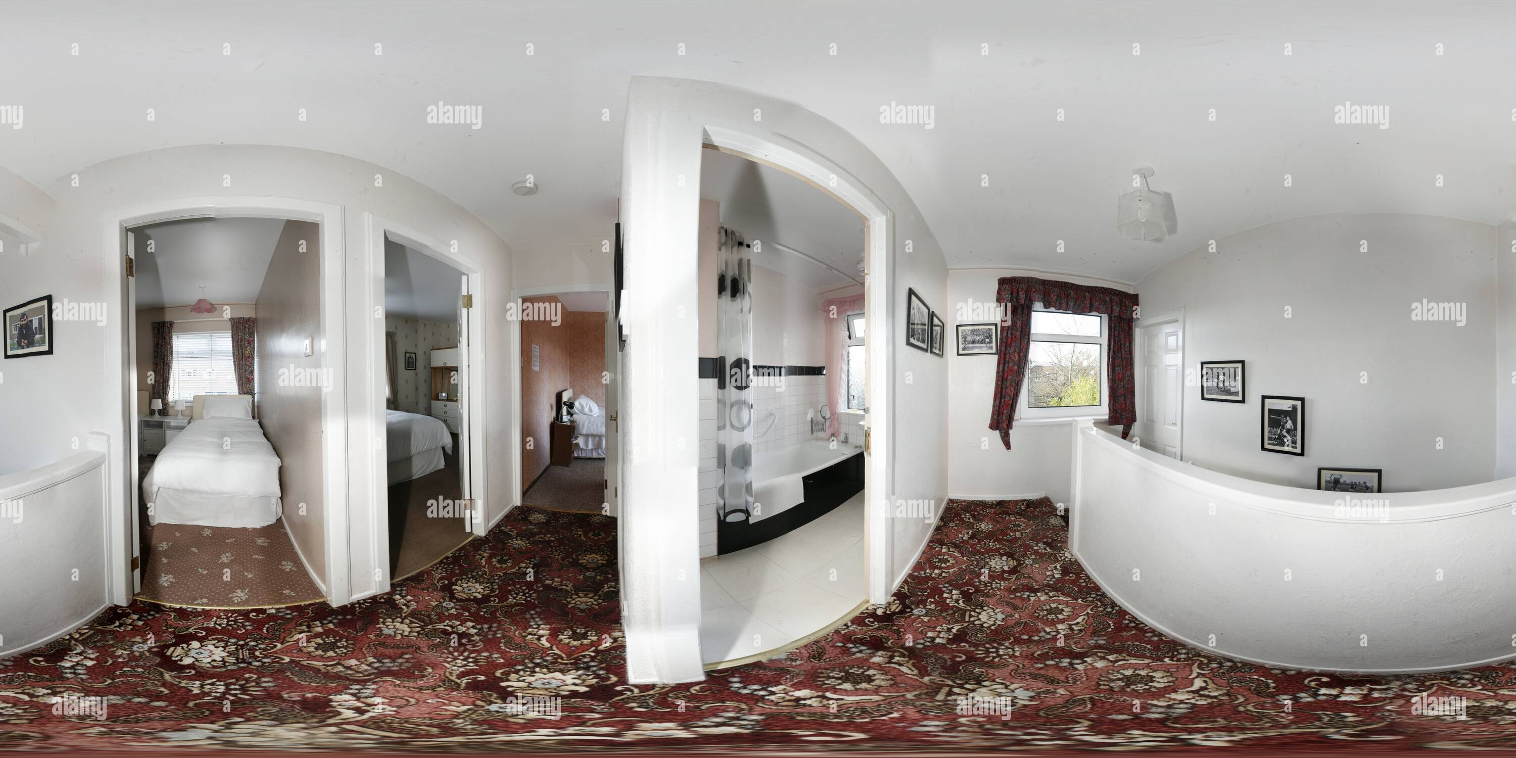 360° view of George Best House Landing - Alamy
