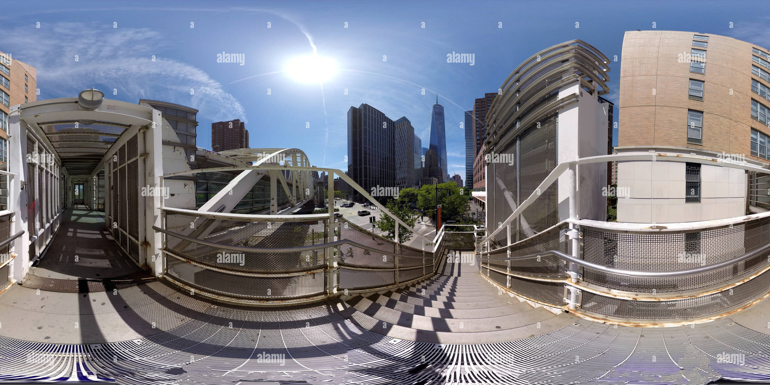 360° view of Battery Park Nyc View 1 - Alamy