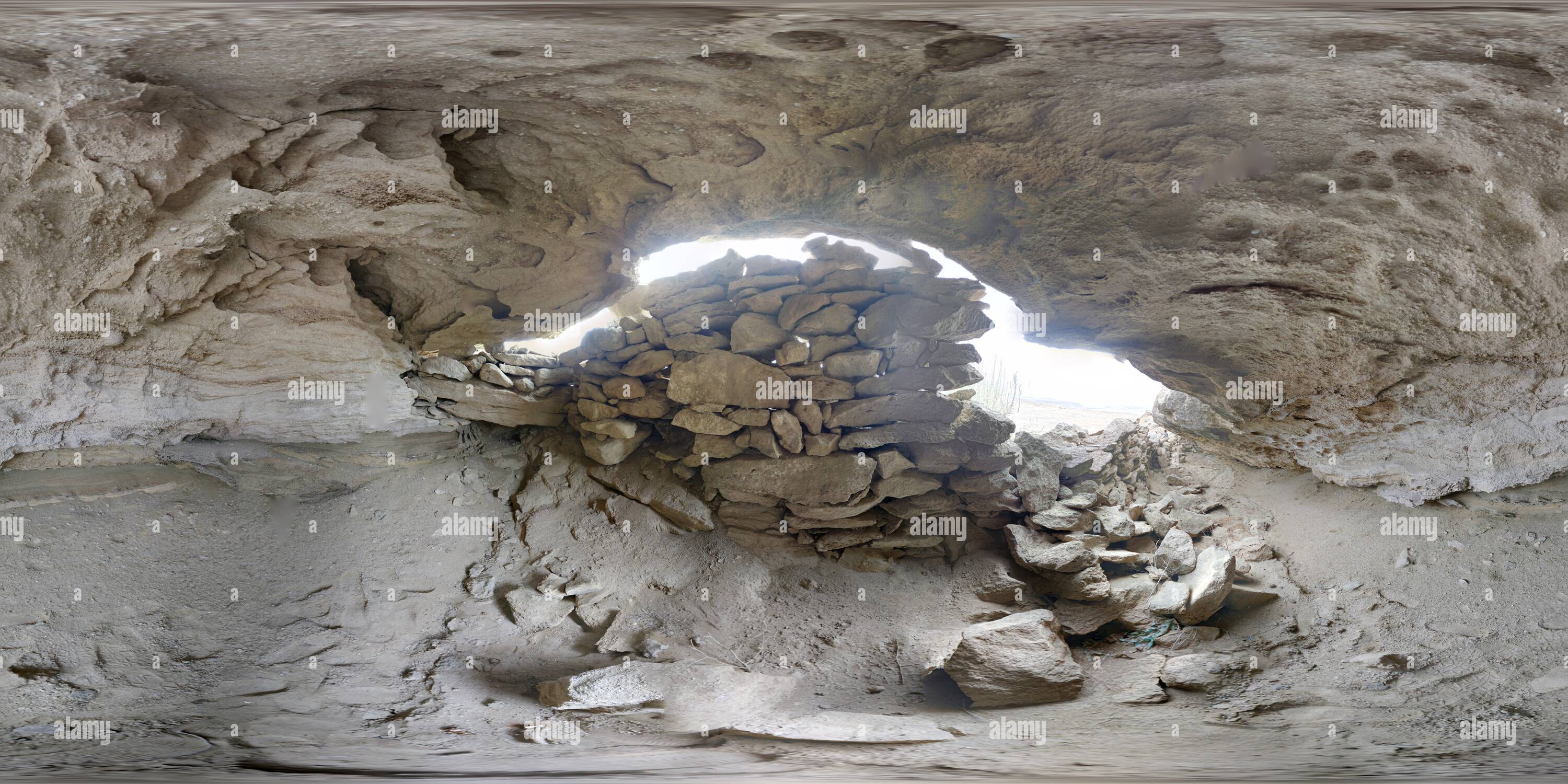 360° view of Cave near kurgan - Alamy