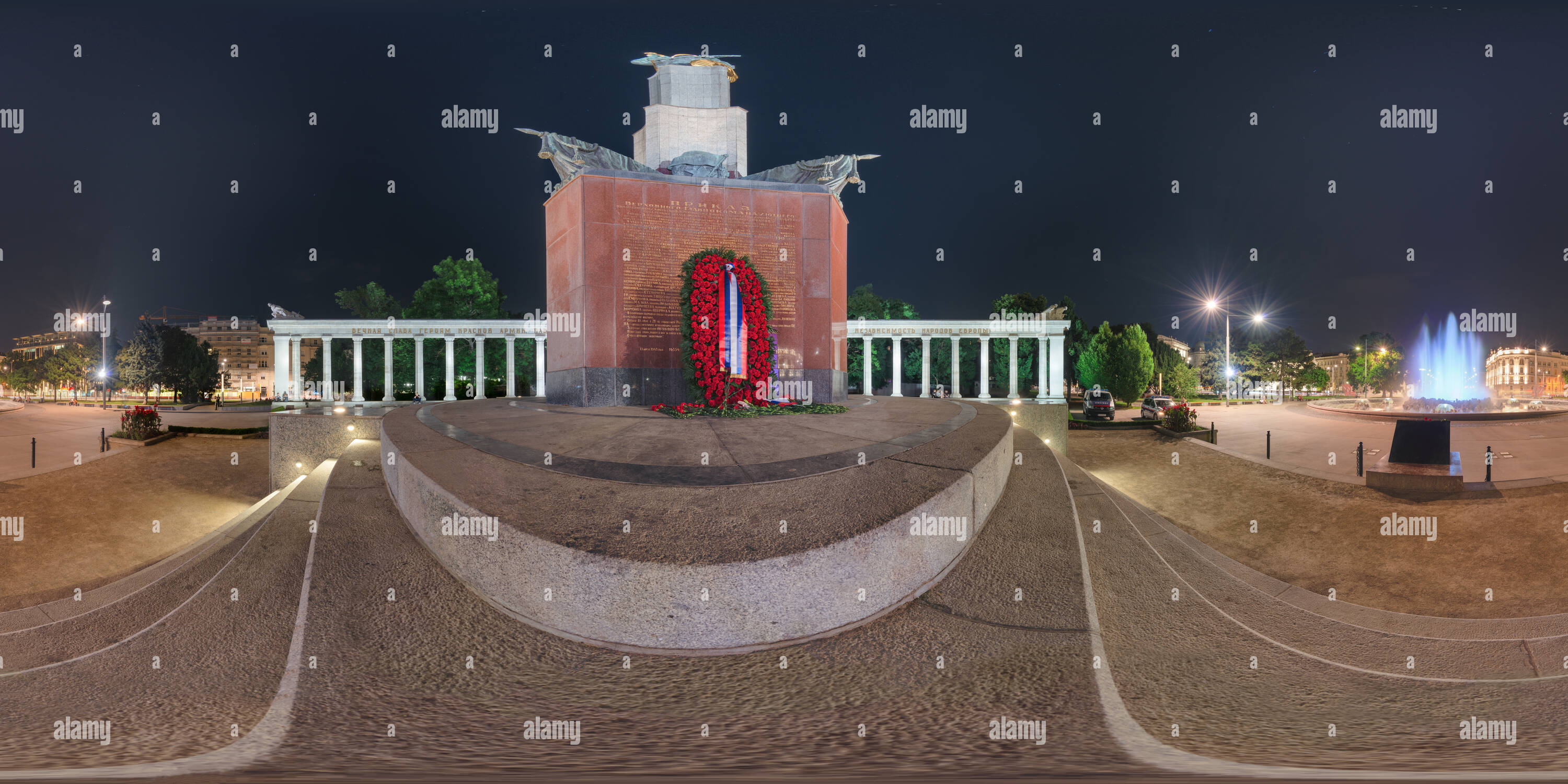 360° view of Soviet War Memorial Vienna - Alamy