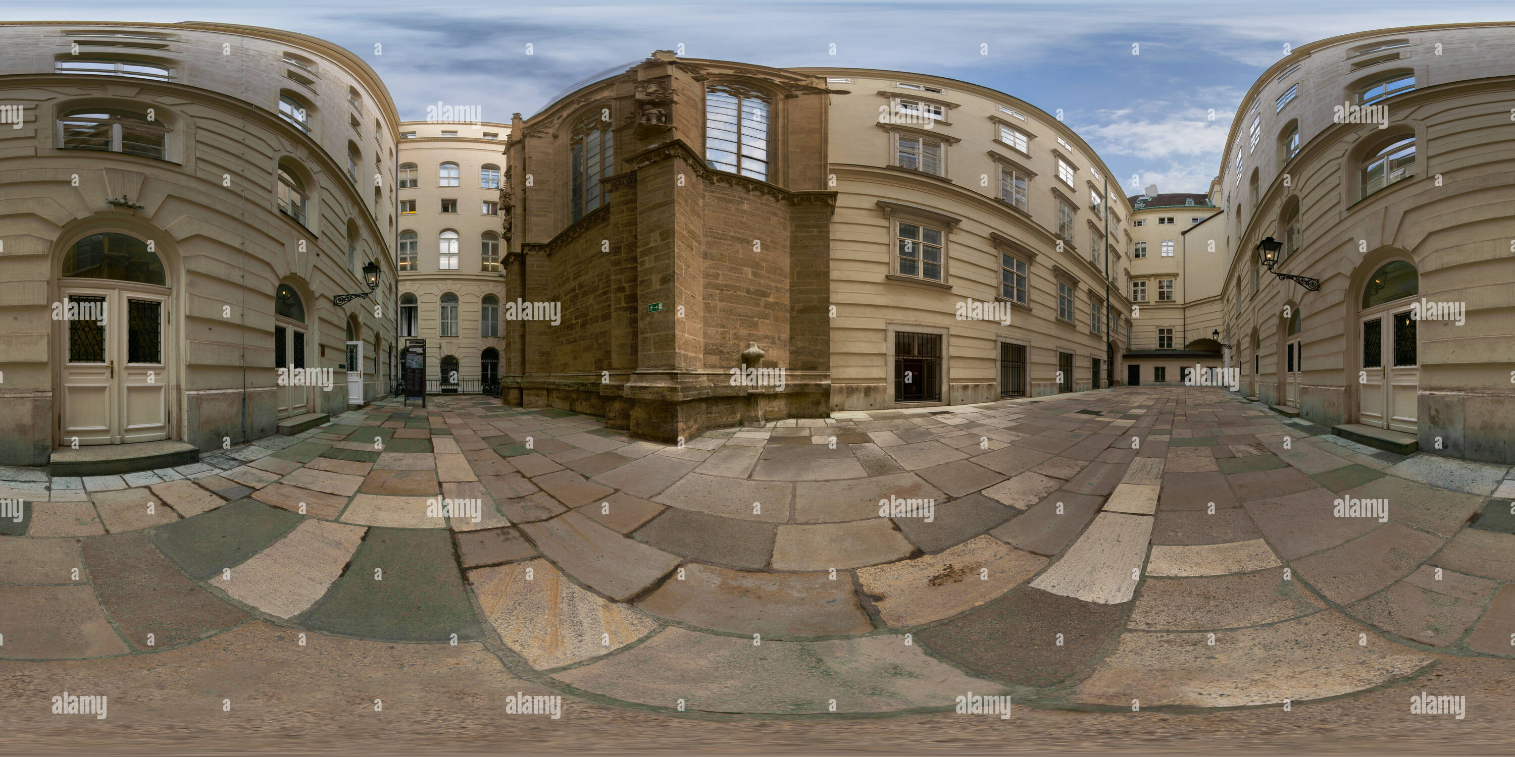 360° view of Wiener Hofburg - 2 - Alamy