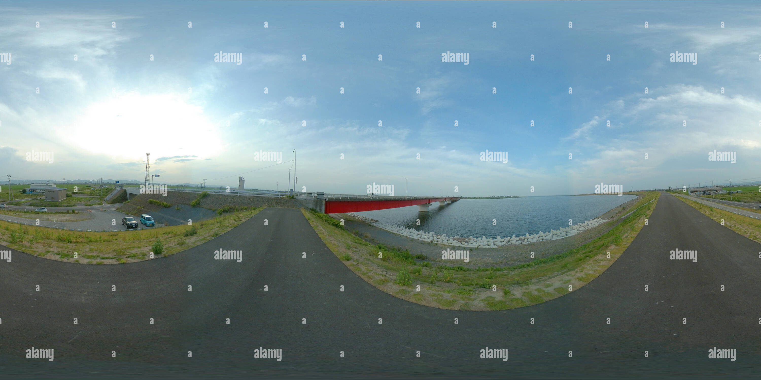 360° view of Watari Ohashi Bridge - Alamy