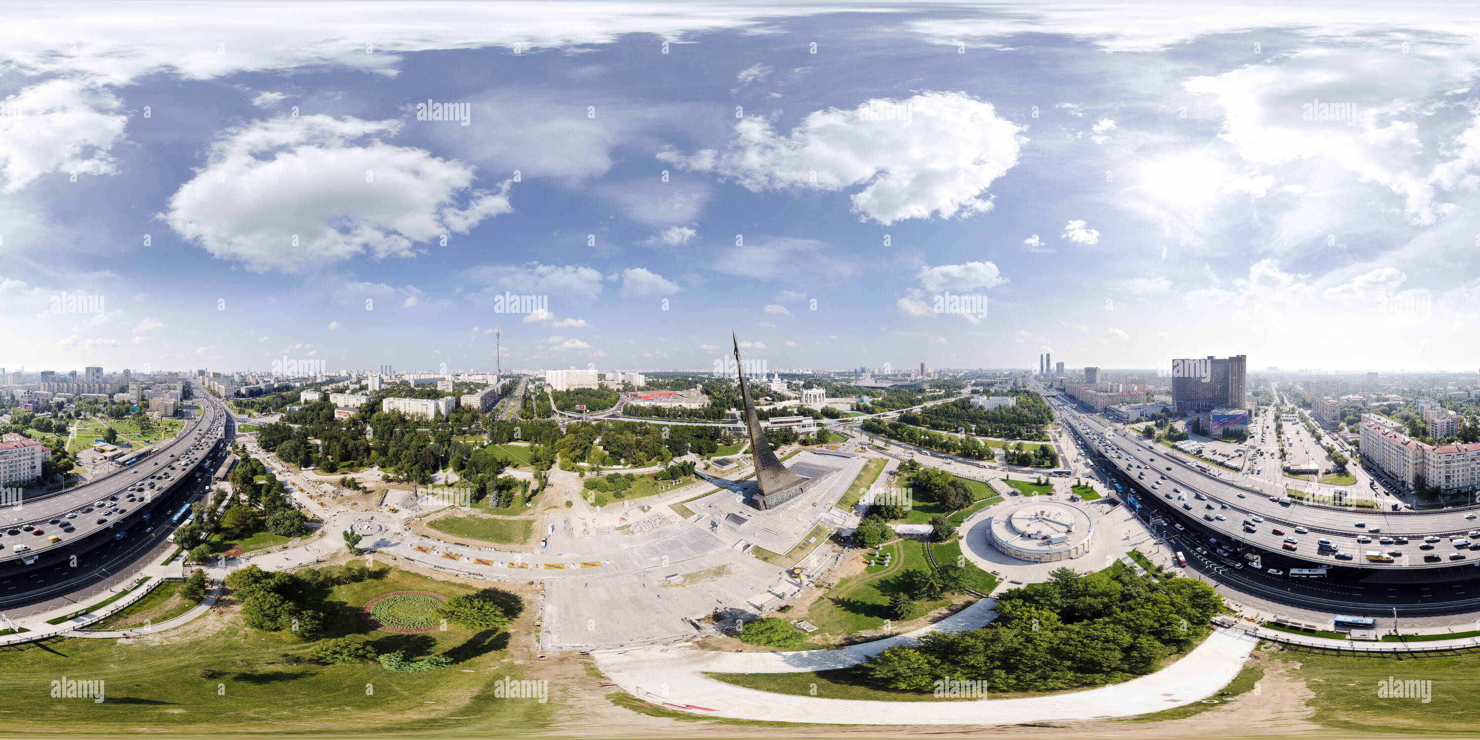 360° view of Conquerors of Space - Alamy