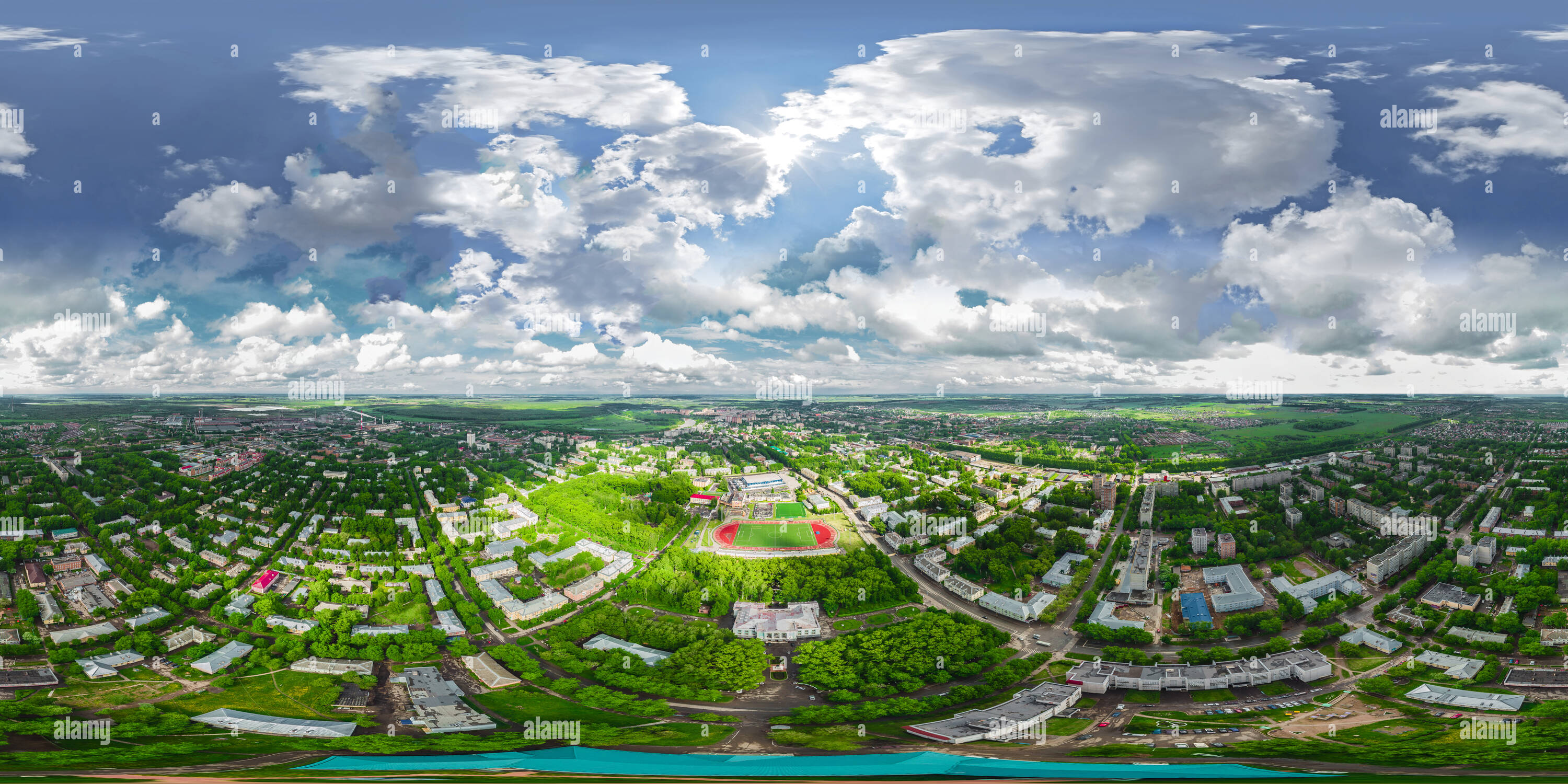 360° view of Glazov DK "Russia - Alamy