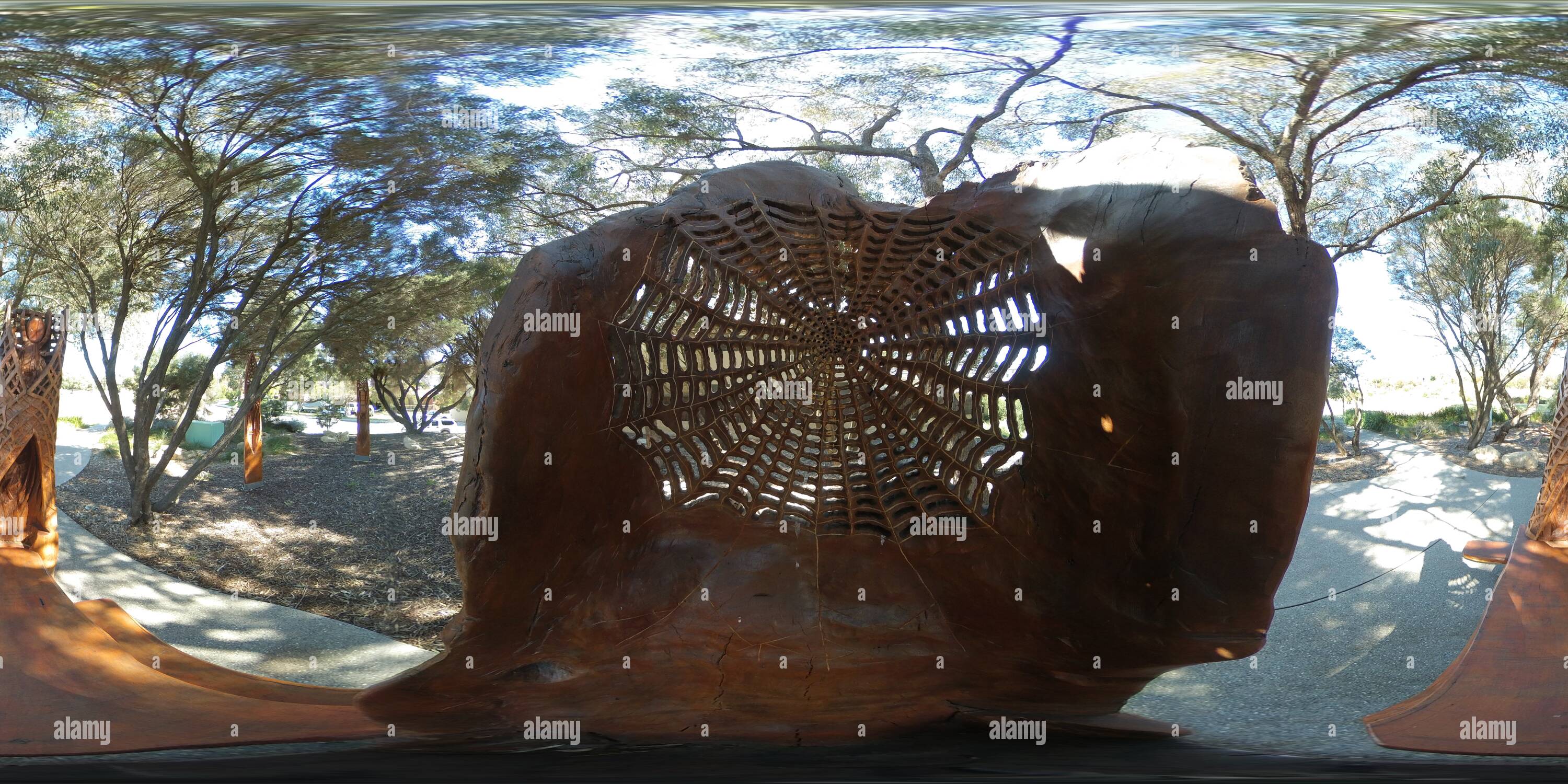 360° view of spider sculpture park - Alamy