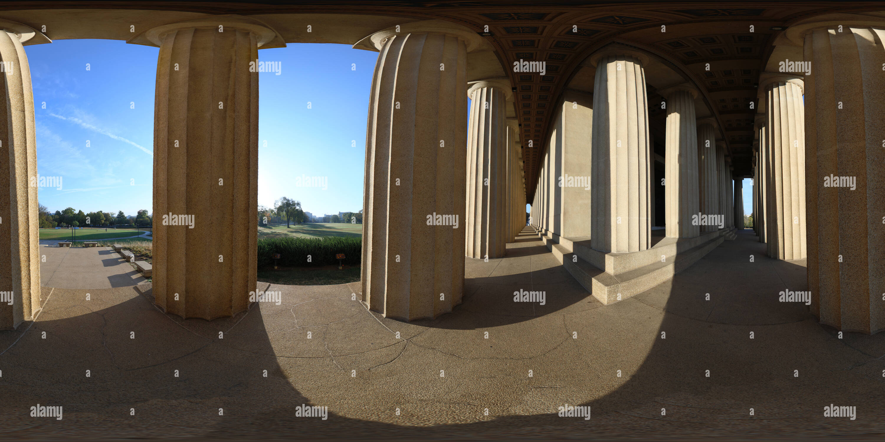 360° view of The Nashville Parthenon - Alamy