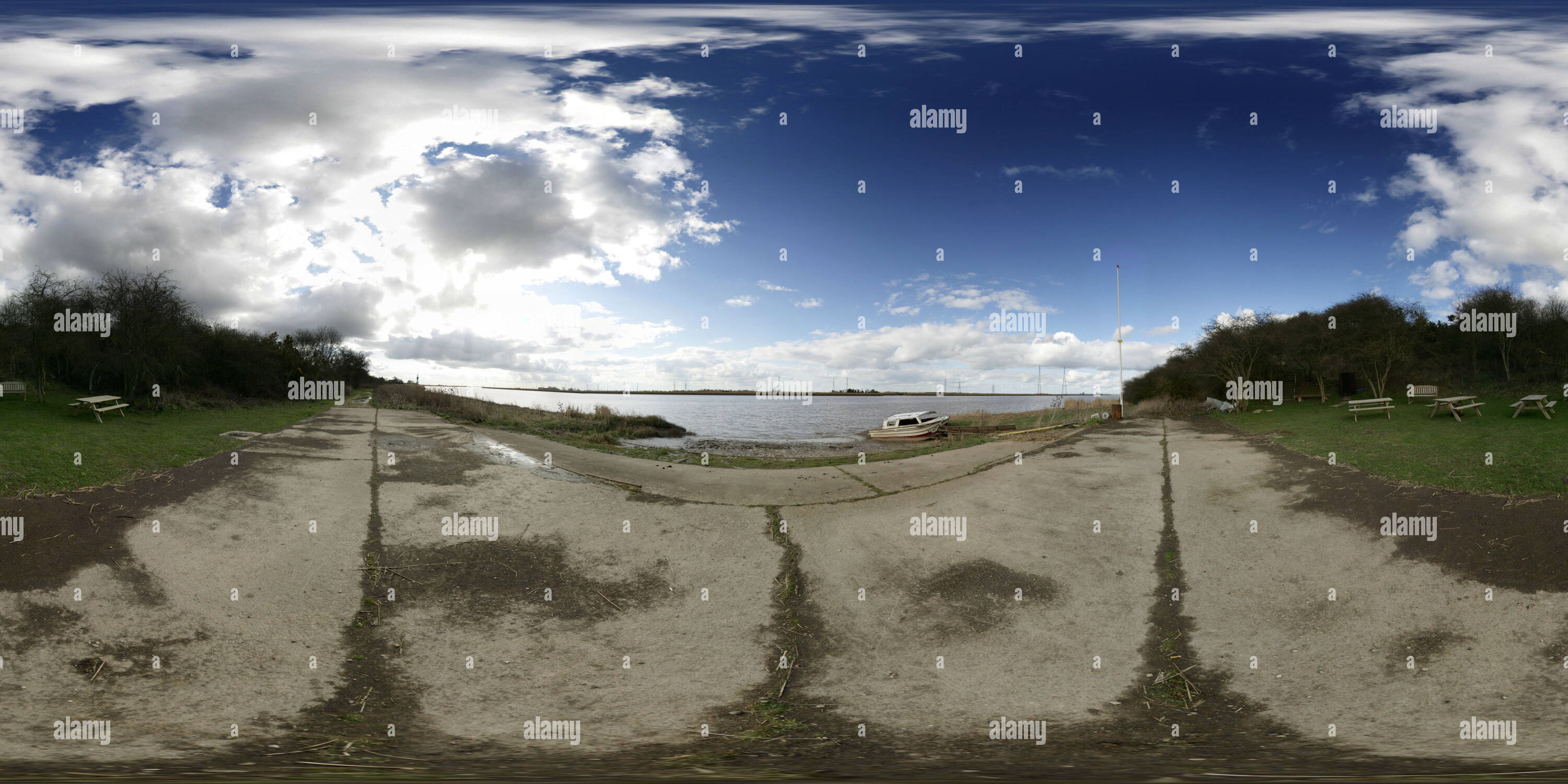 360° view of The Tank Ramp - Alamy