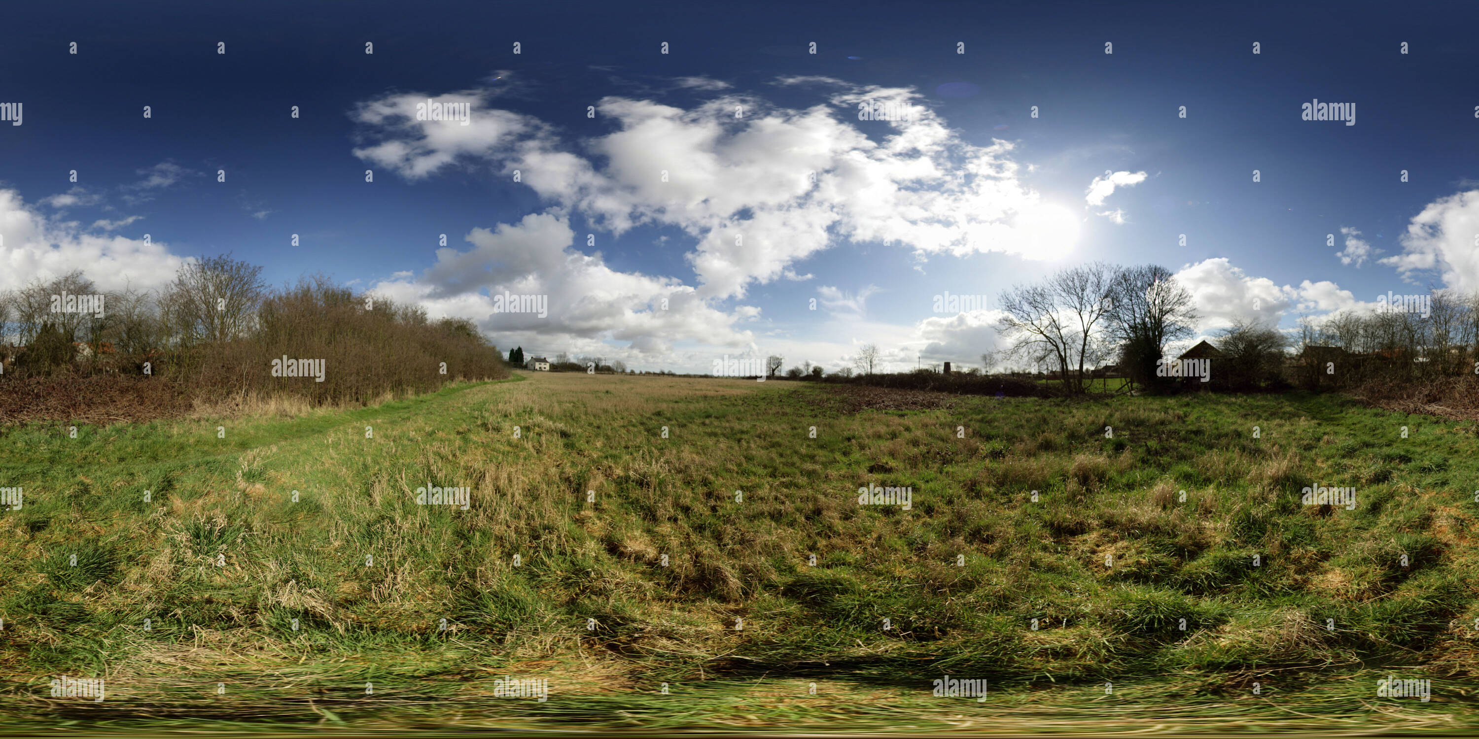 360° view of Field in Alkborough - Alamy