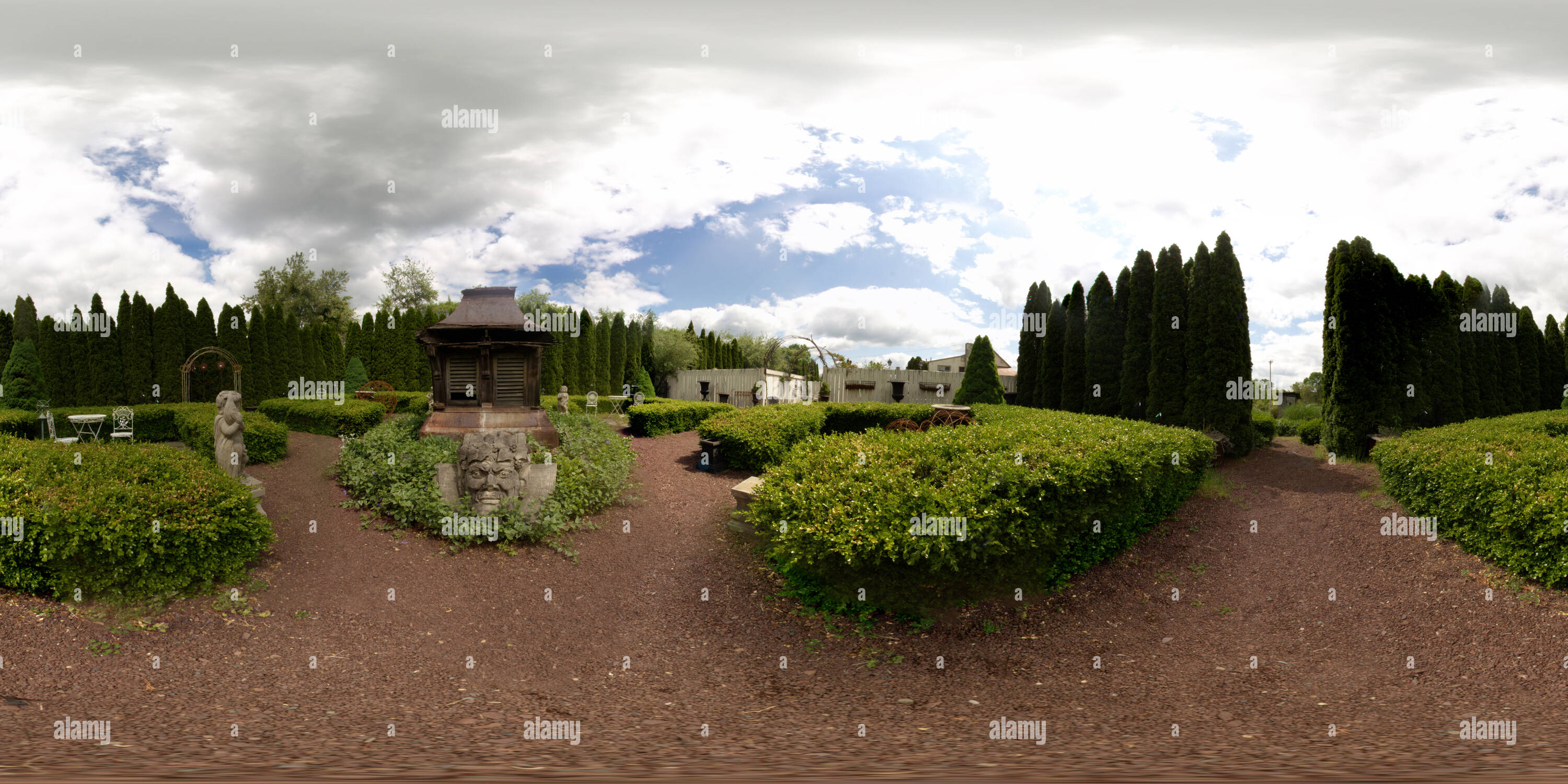 360° view of Architectural Antiques Garden in Furlong PA - Alamy
