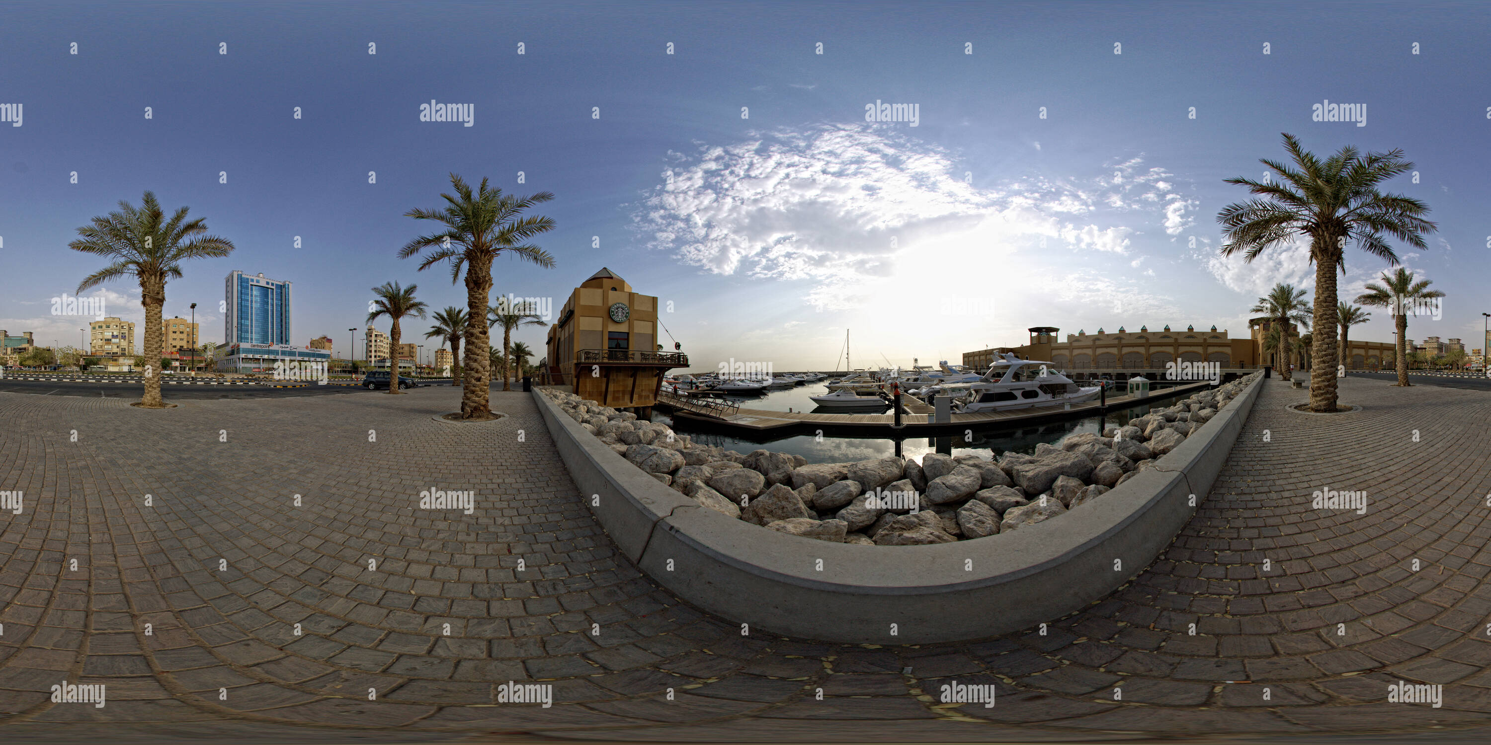 360° view of Al Kout Mall Seaside - Alamy