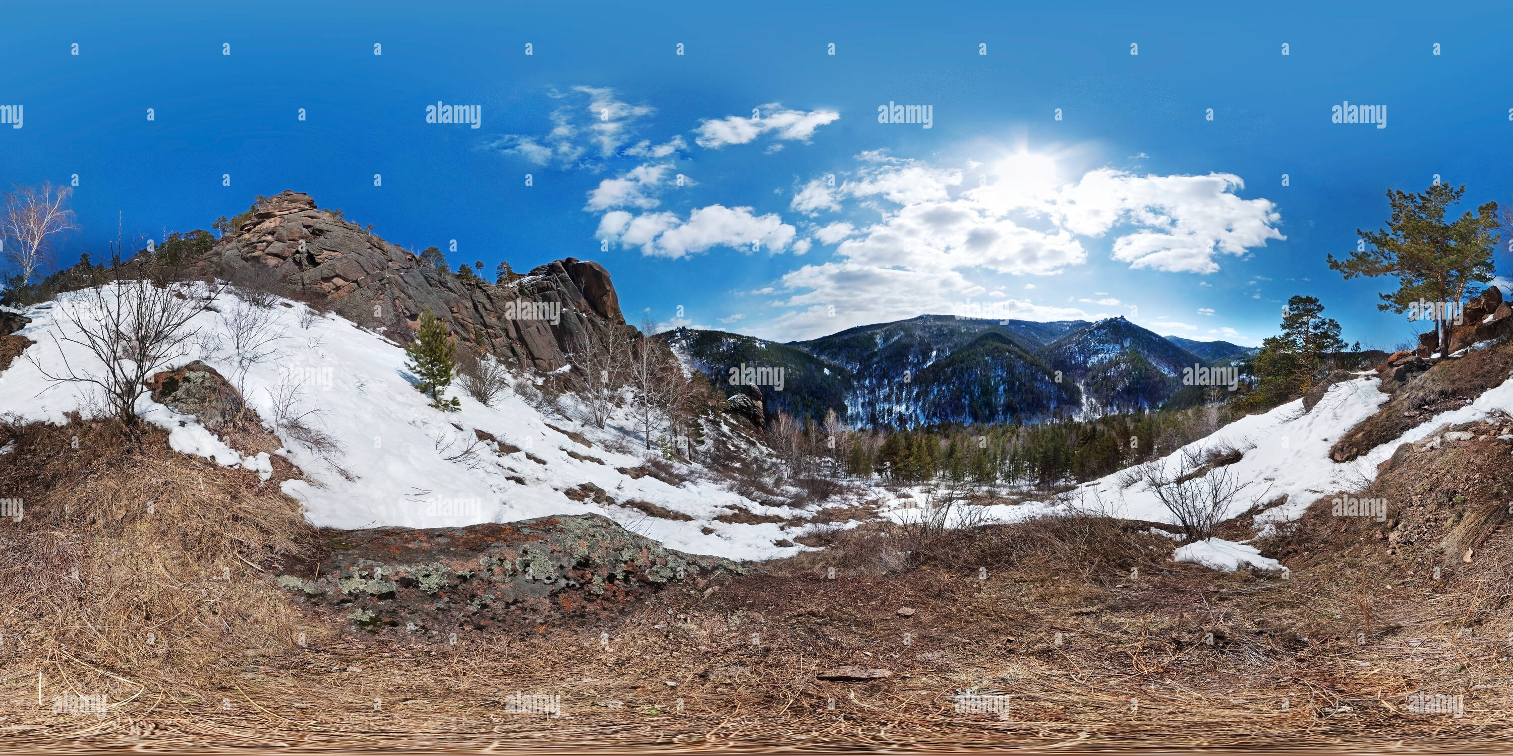 360° view of Skaly` Takmak / Takmak Rocks - Alamy