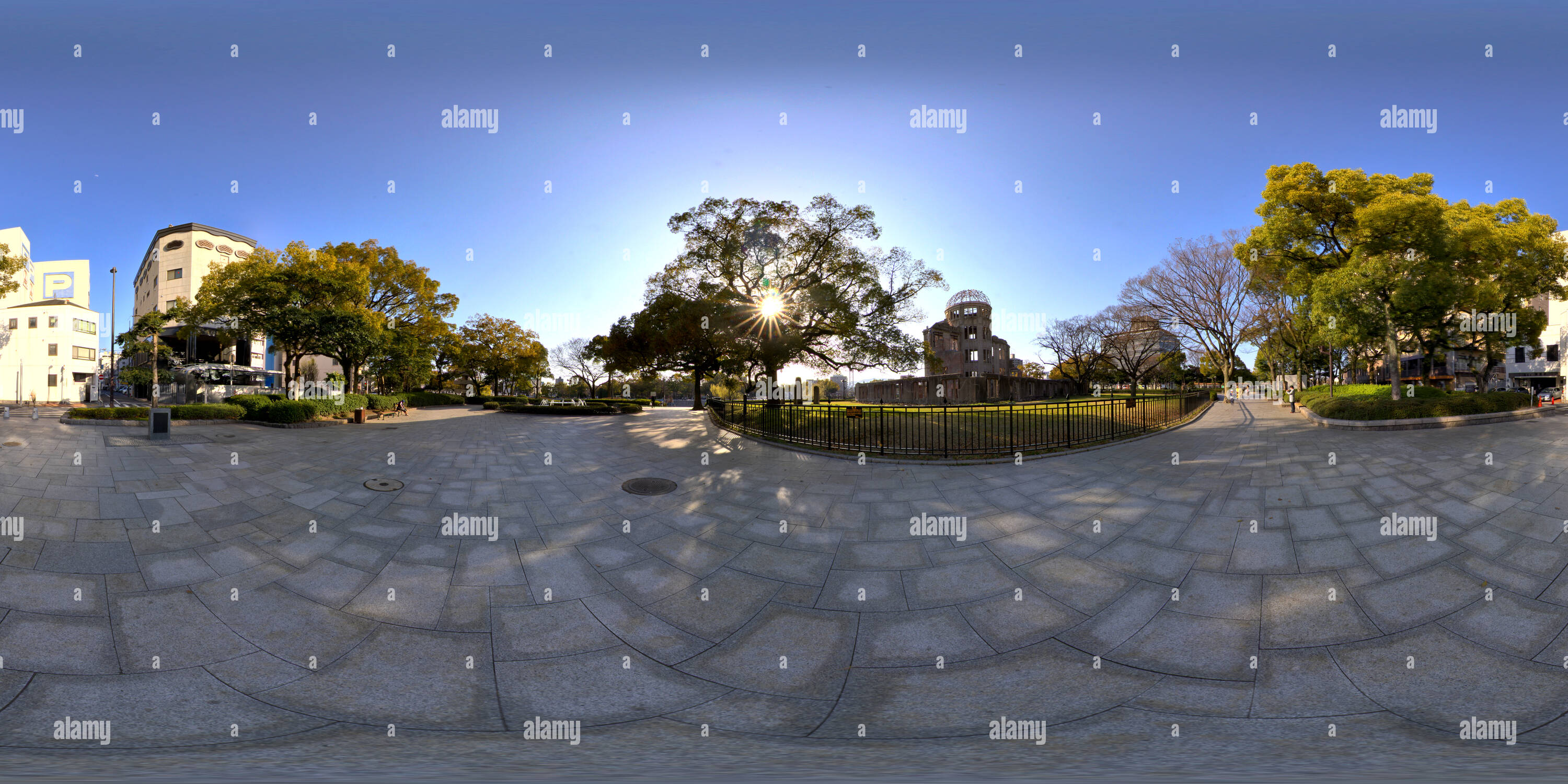 360° view of Japan, Hiroshima, A-Dome - Alamy